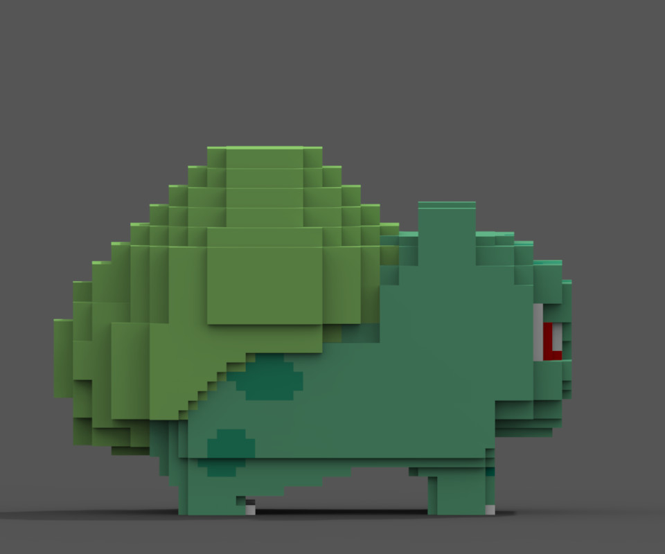 Bulbasaur Side View