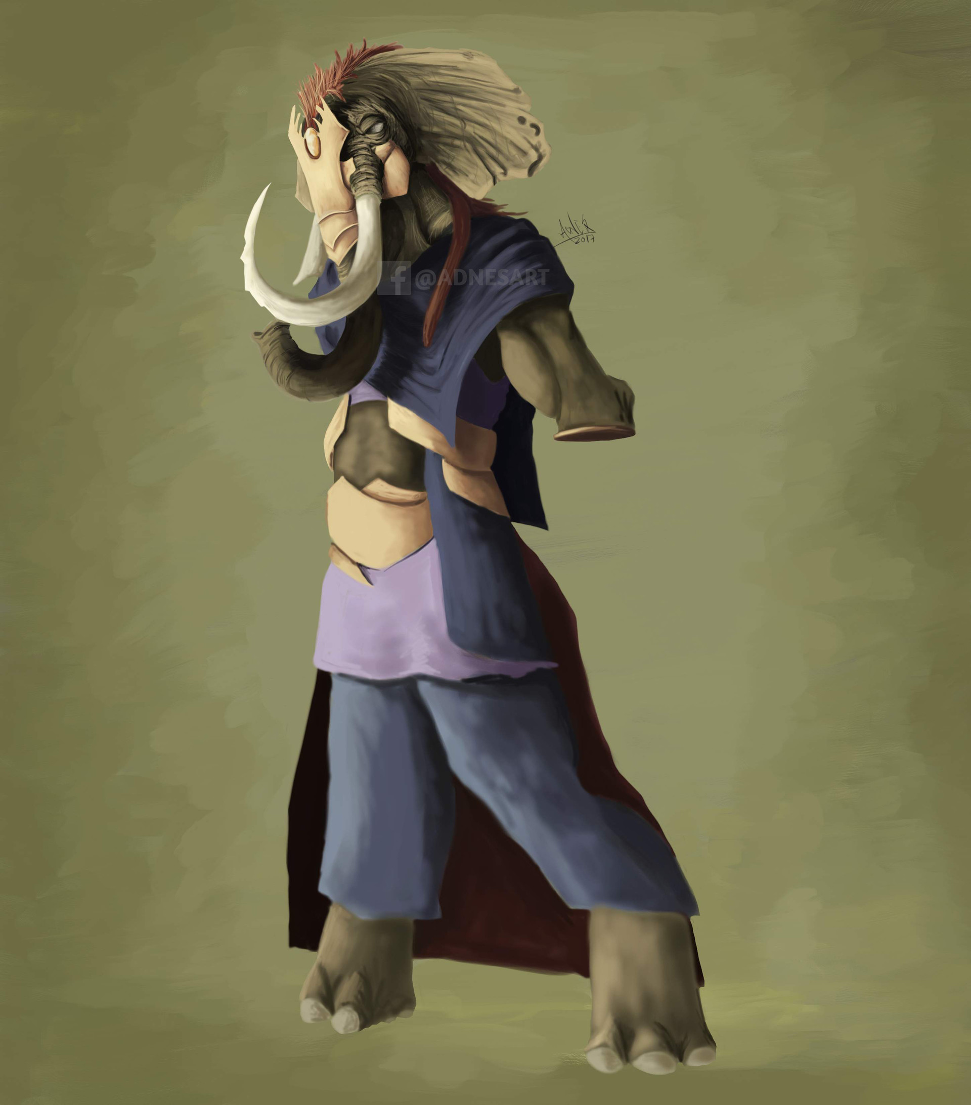 elephant warrior dnd