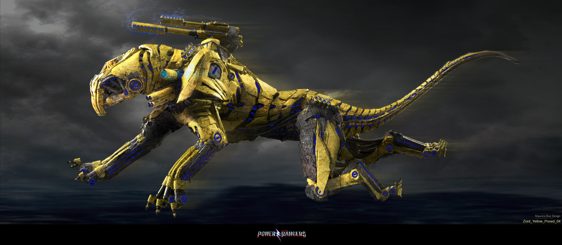 Mauricio Ruiz Design - Power Rangers - Yellow Zord