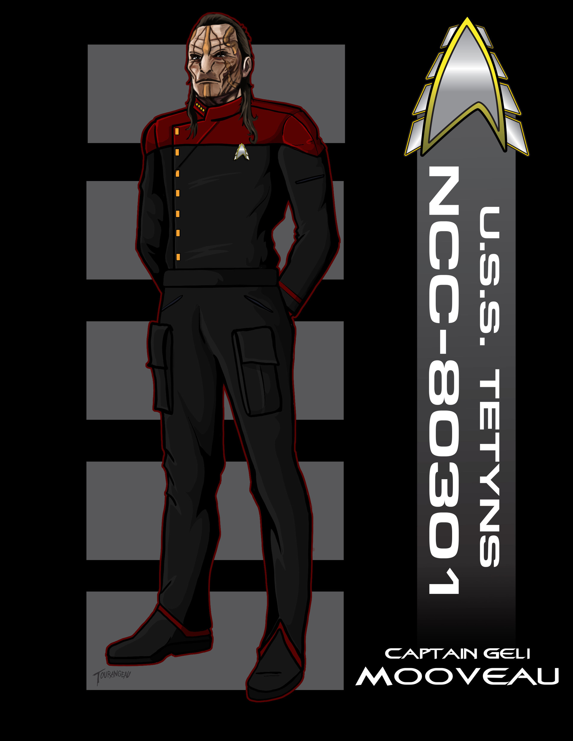 ArtStation - Rigelian Captain