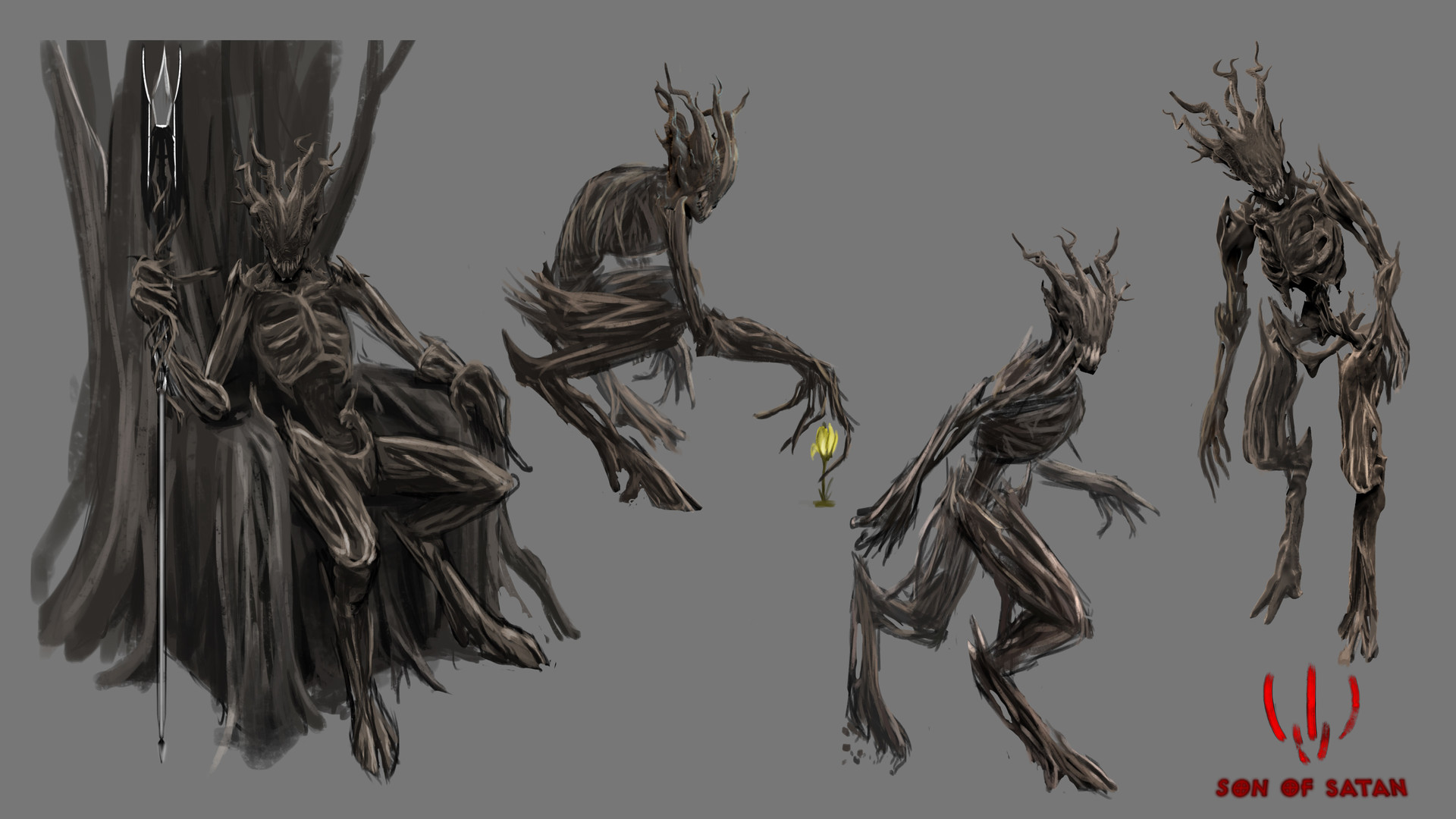 Danilo Pacheco - Son of Satan Characters Concept