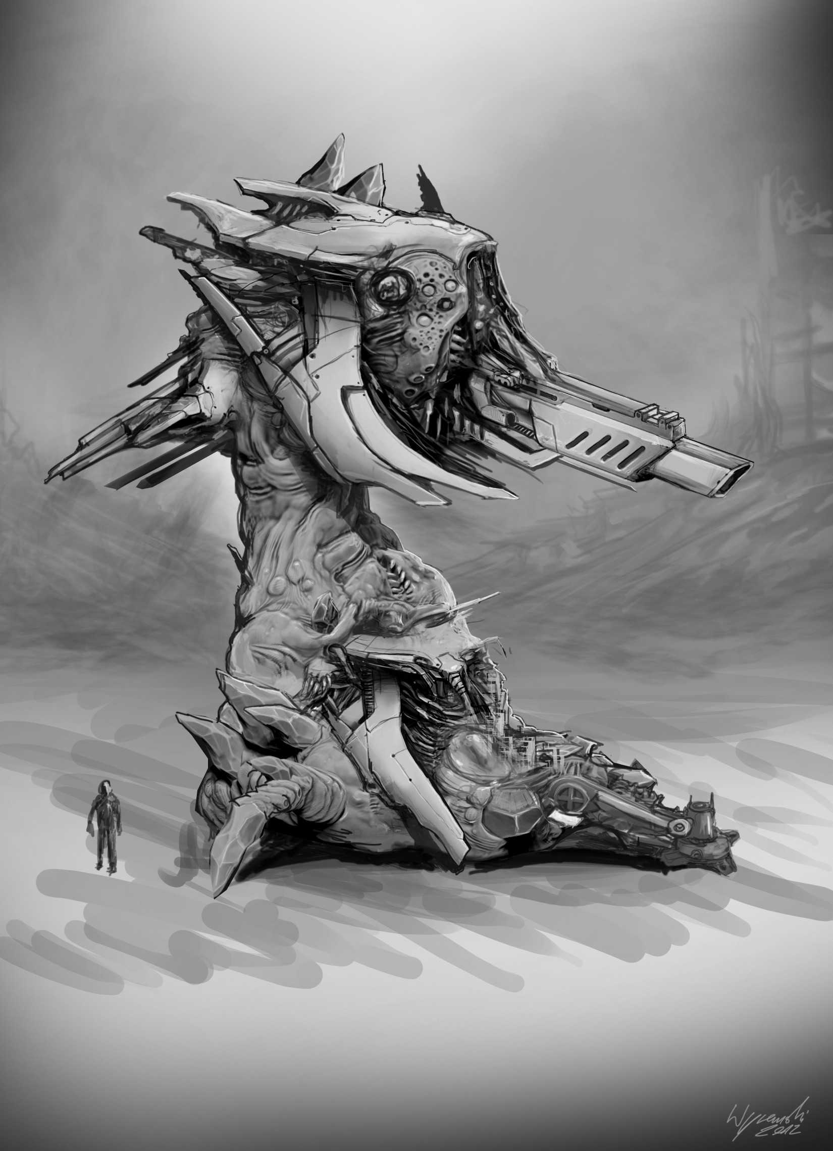 ArtStation - Alien tower