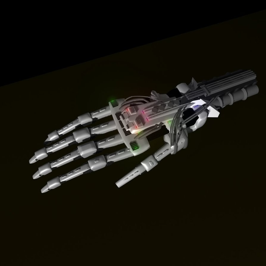ArtStation - Cybernetic Hand
