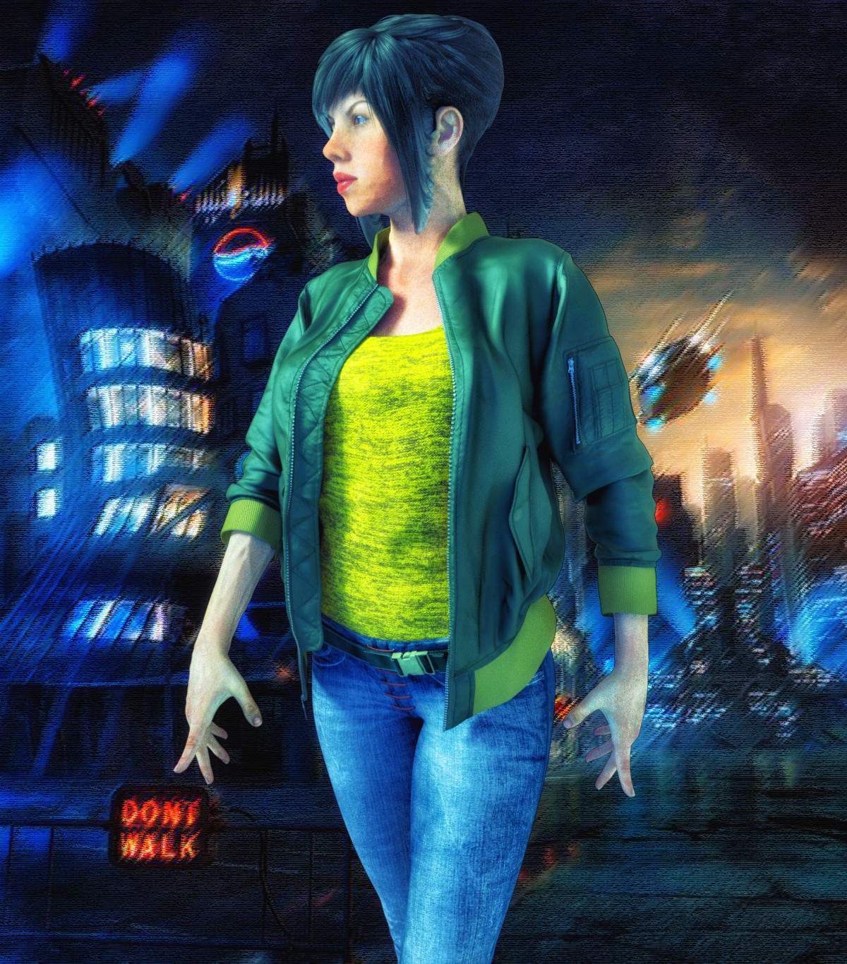 ArtStation - Ghost in the Shell..version2