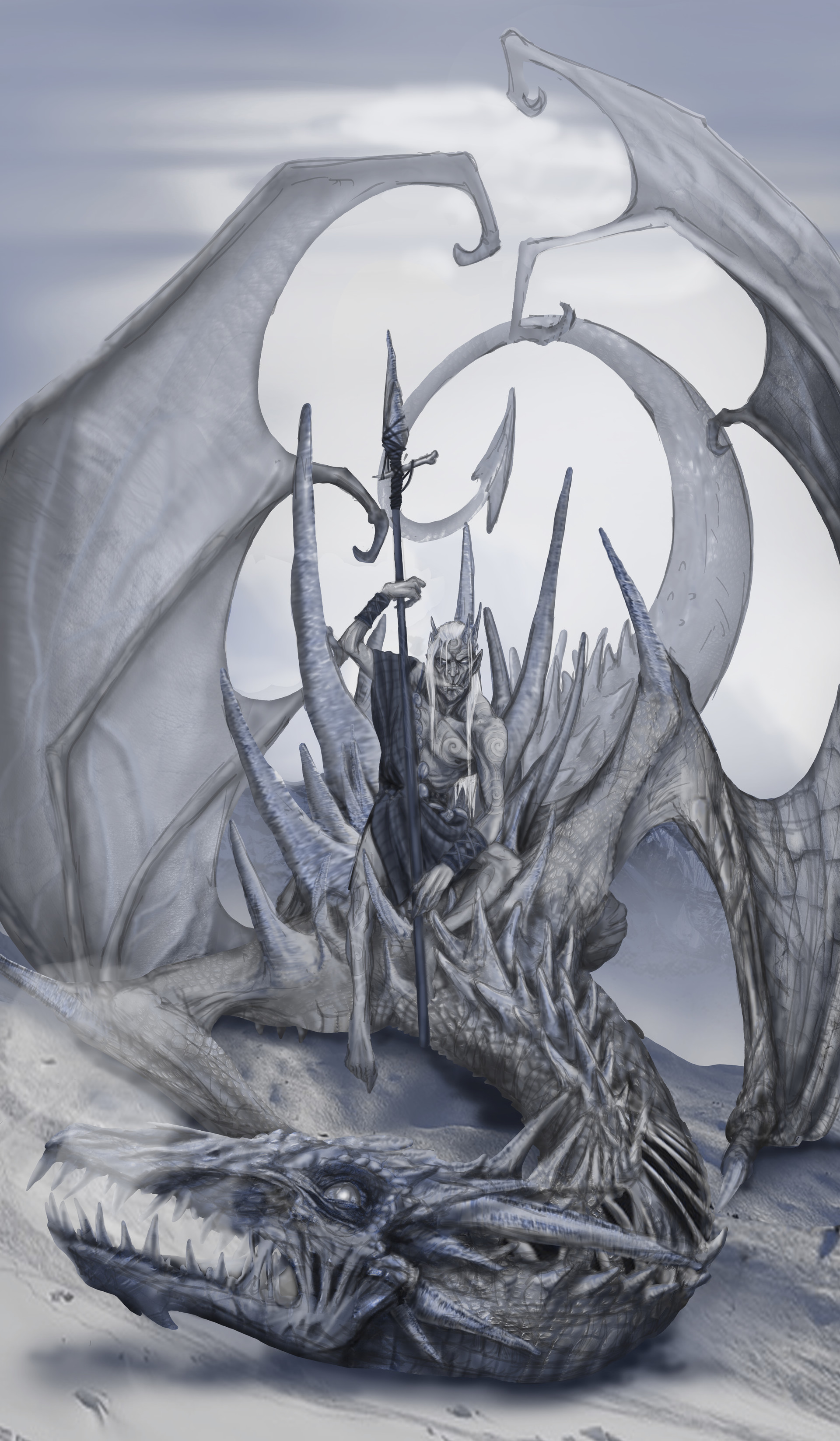 ArtStation - The ice throne