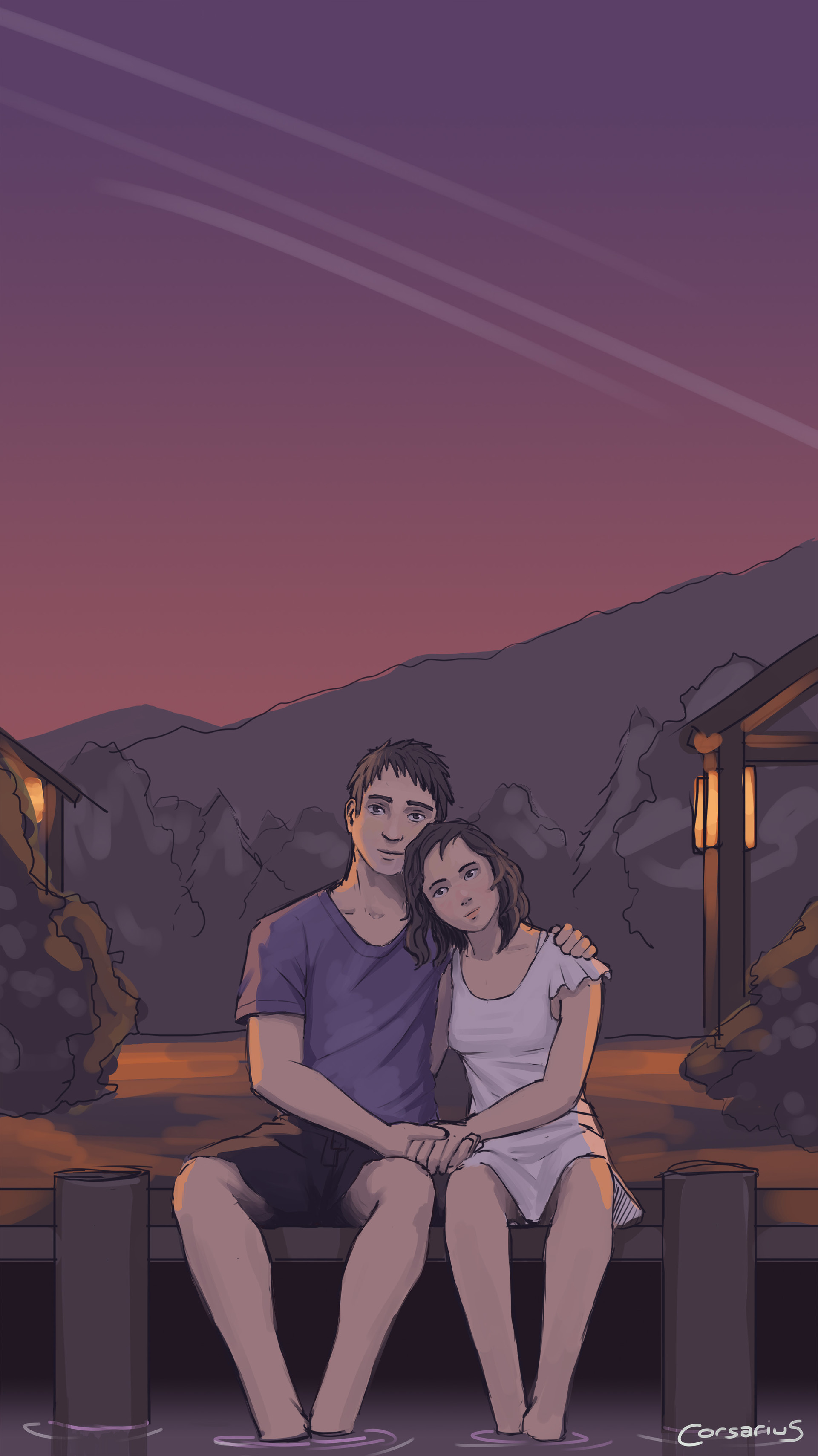 ArtStation - Night Embrace