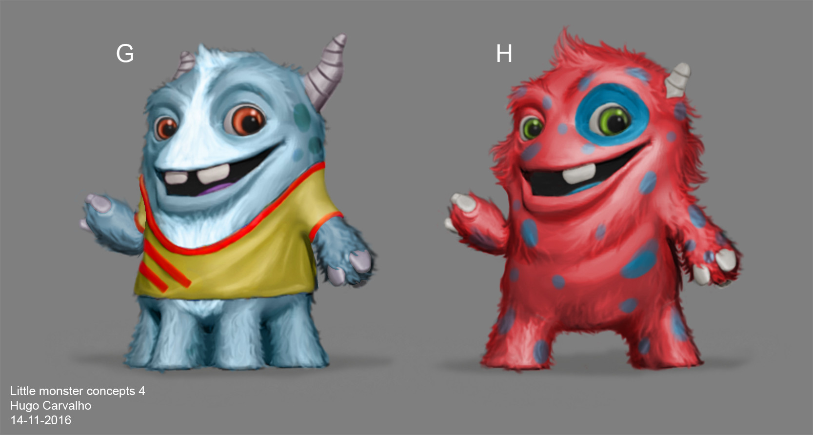 ArtStation - Little monster Concepts
