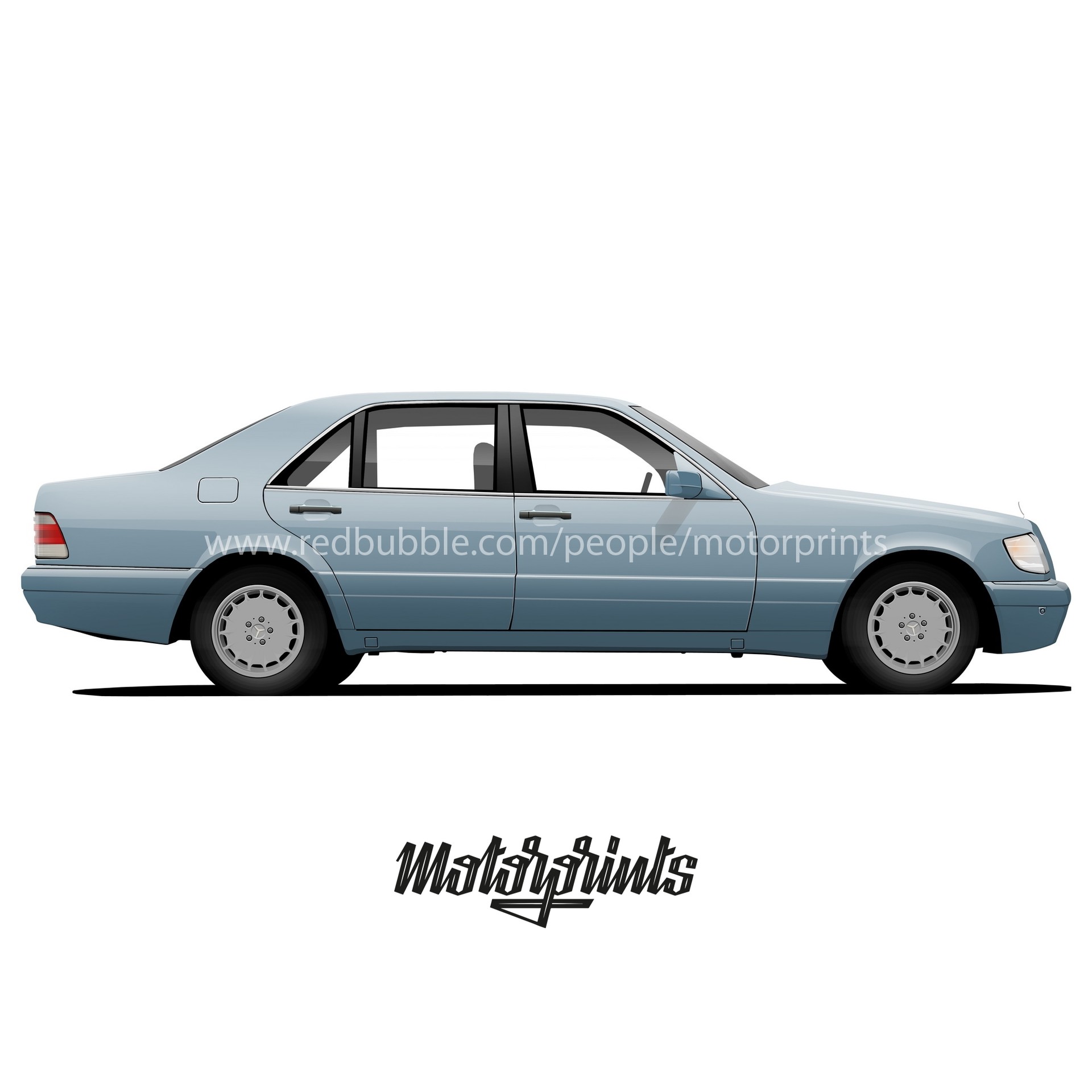 Motor Prints - Mercedes-Benz S600 (W140)