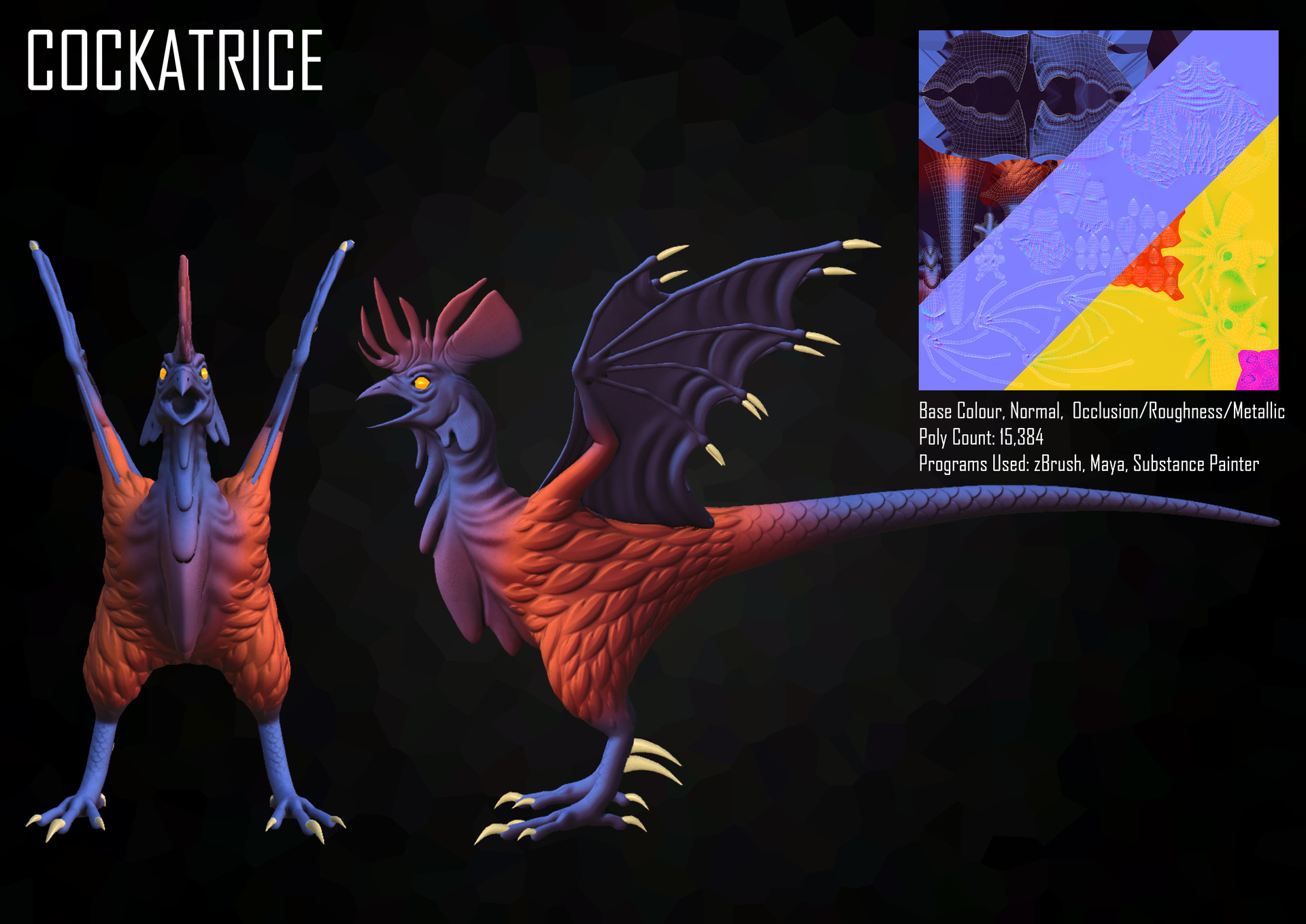 ArtStation - Cockatrice