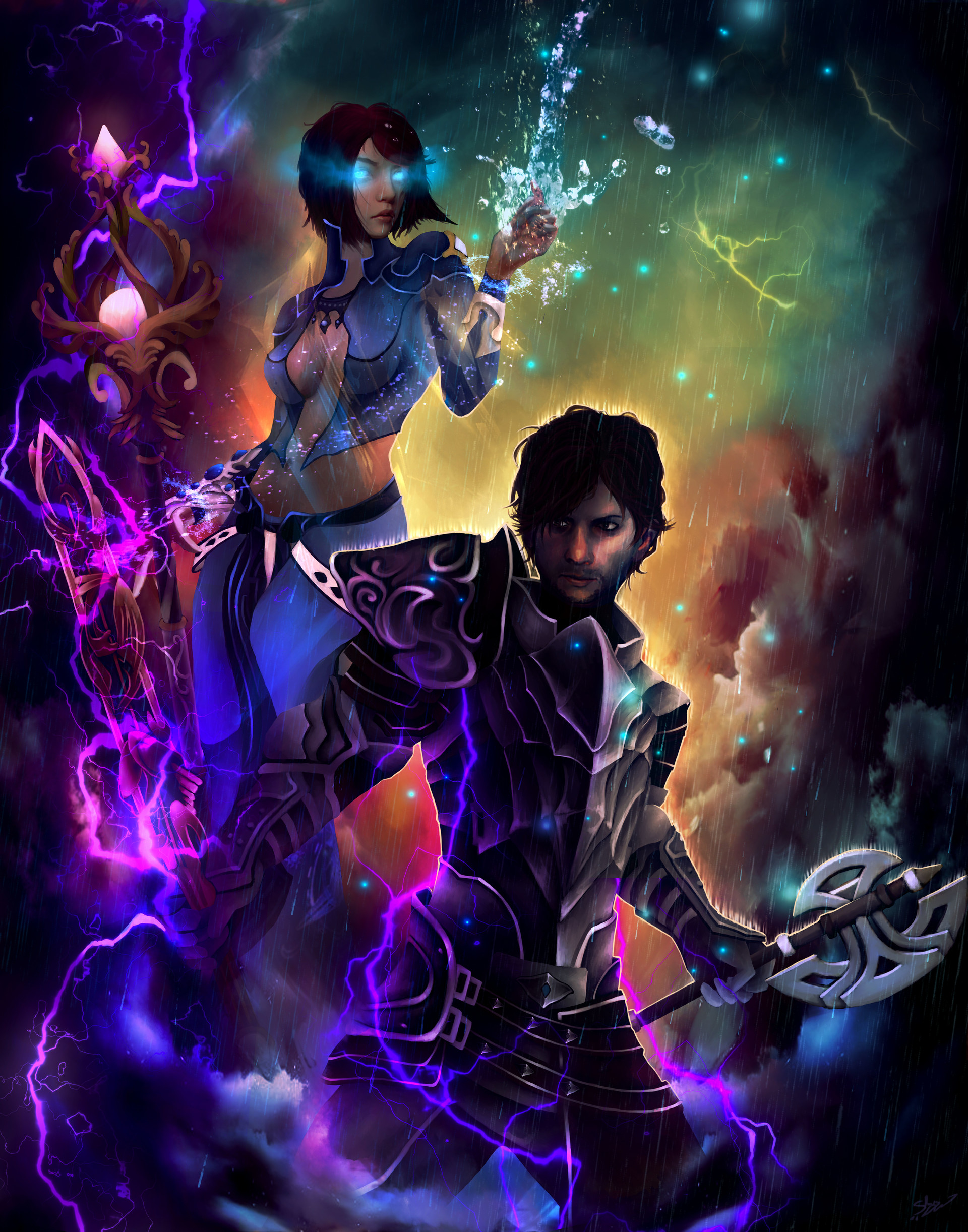 ArtStation - GW2 Commission - Staerwyen