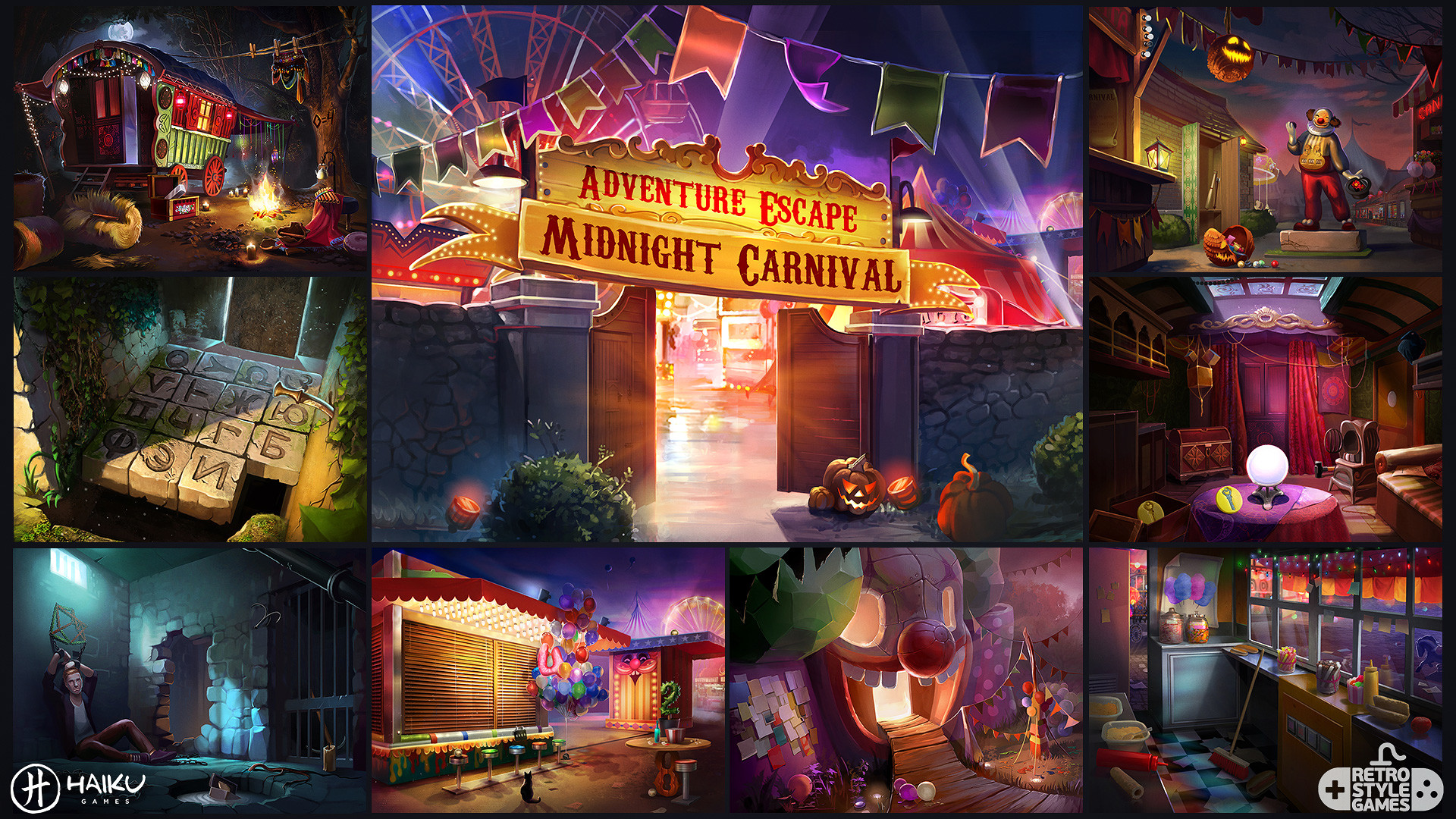 Carnival Games At Night