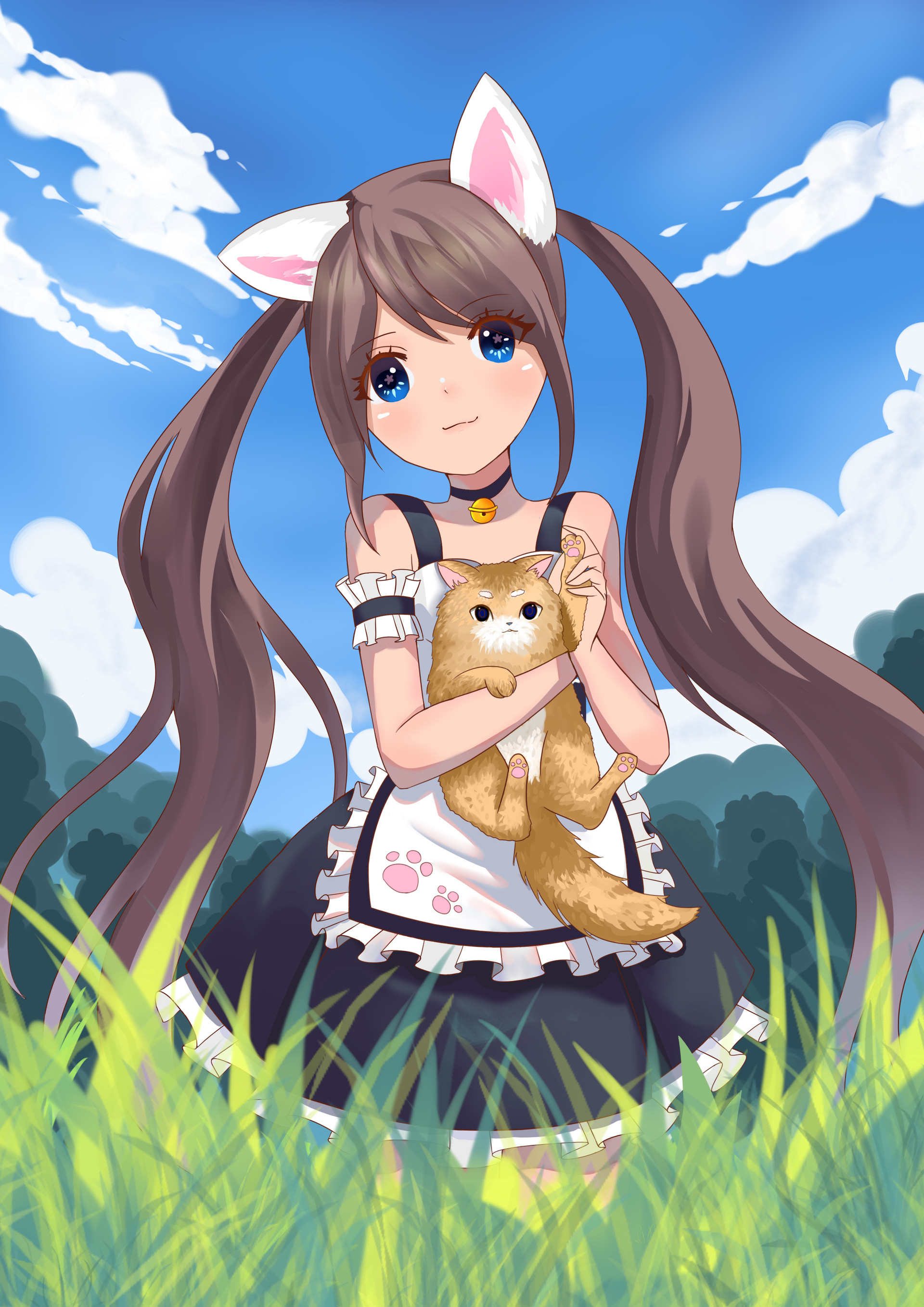 ArtStation - Cat Maid