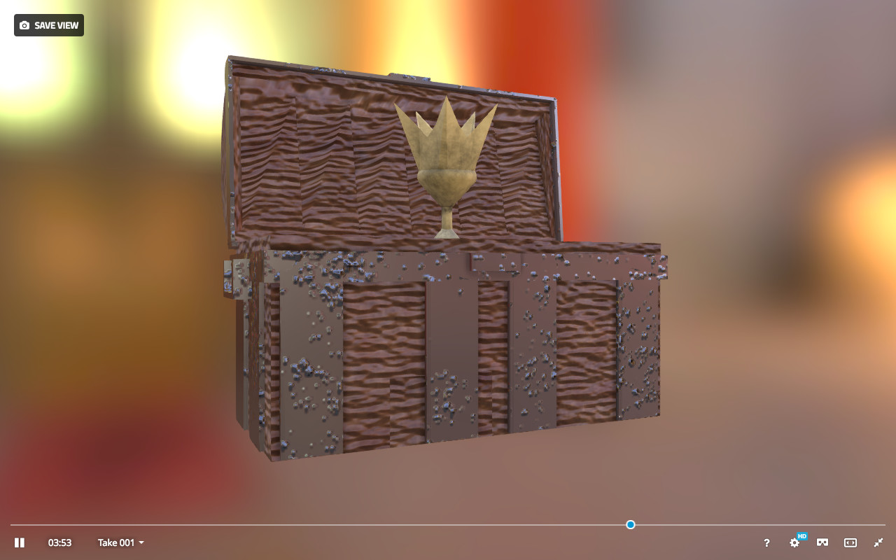 ArtStation - Chest & Cup