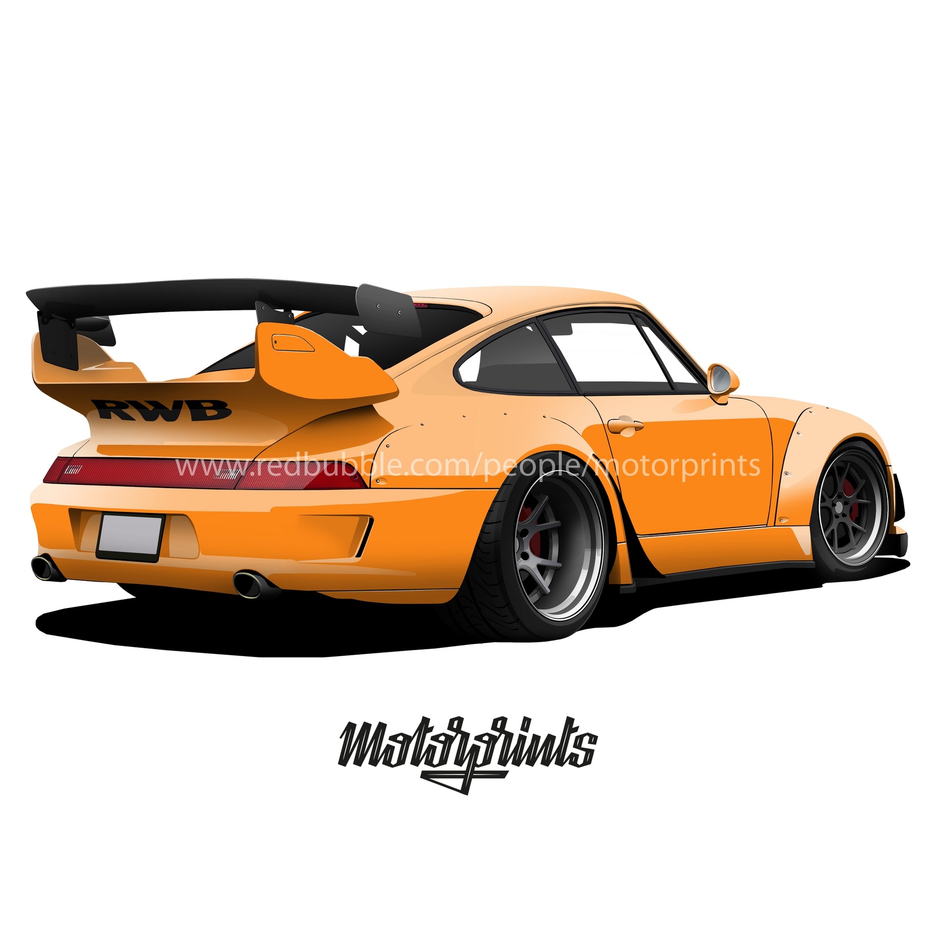 Motor Prints - RWB 911 (993)