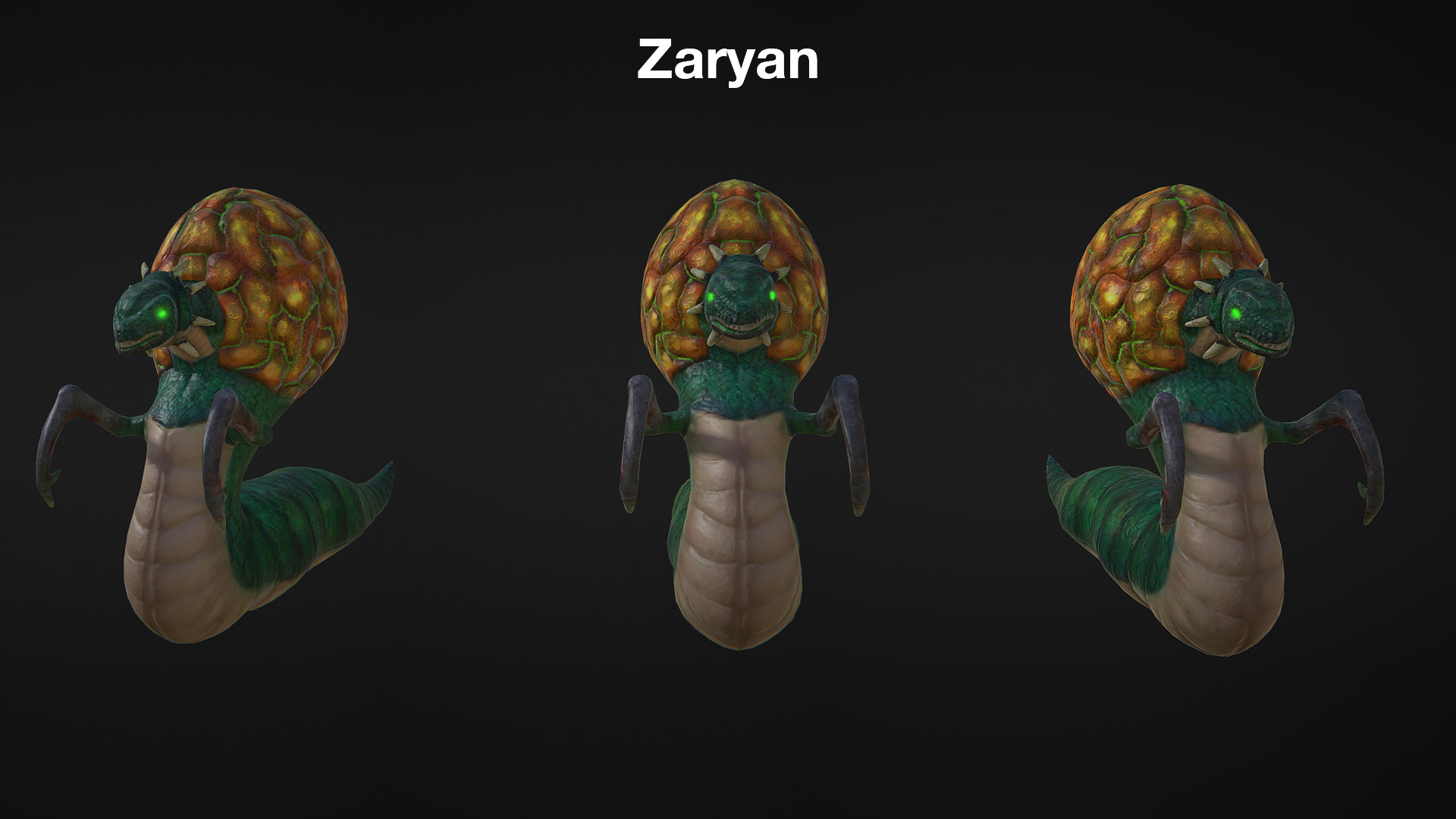 ArtStation - Zaryan Character