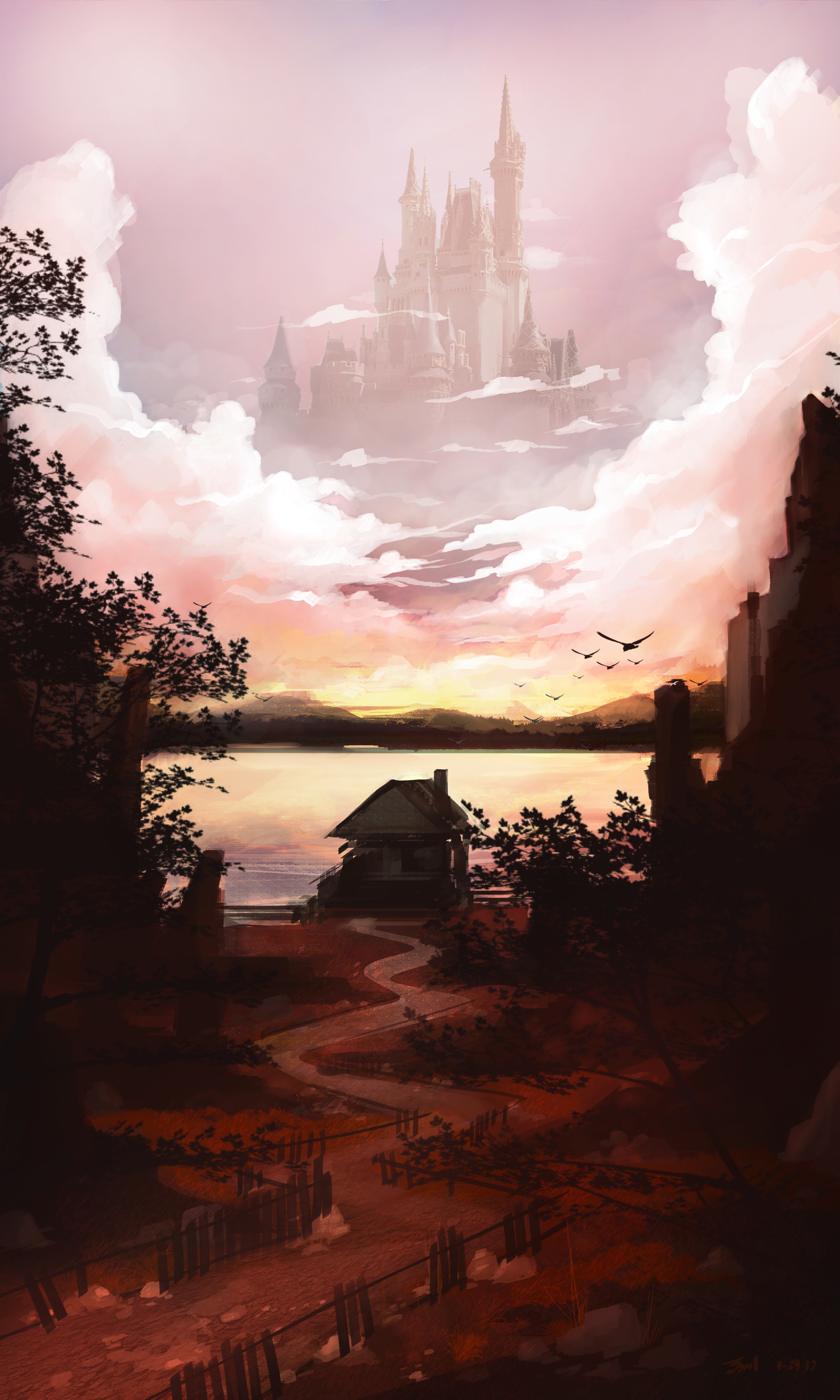 ArtStation - Castle in the Sky