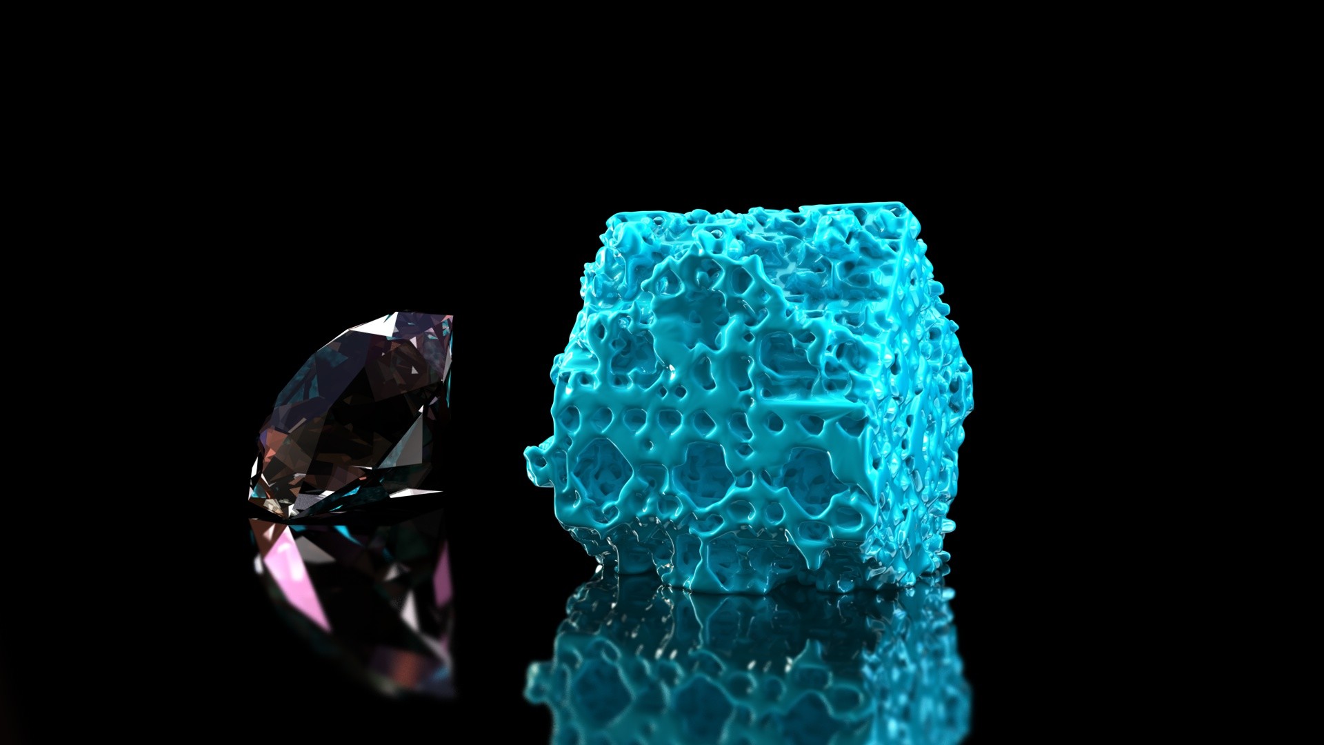 ArtStation - Diamond and Fractal