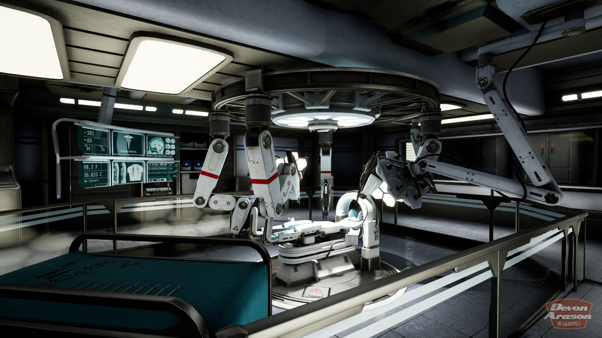 Futuristic Surgery Room