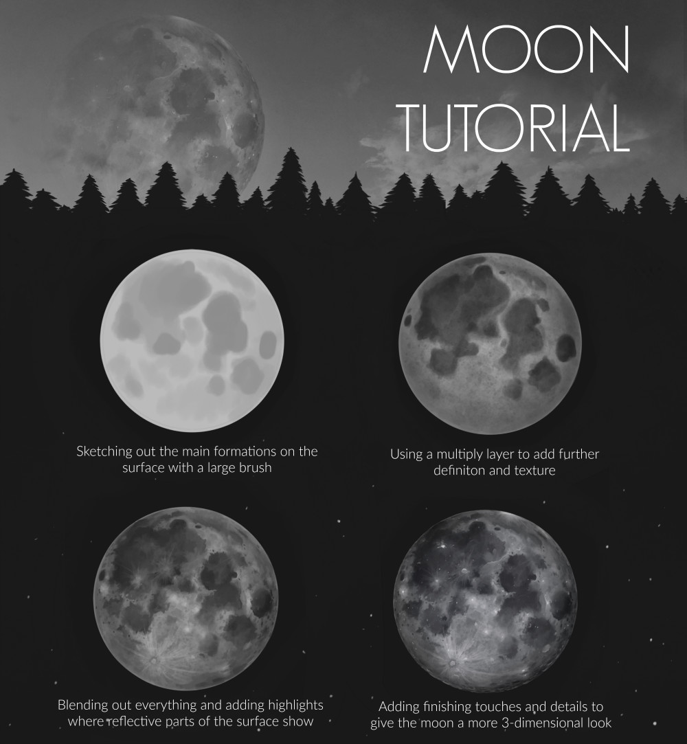ArtStation - Moon Tutorial