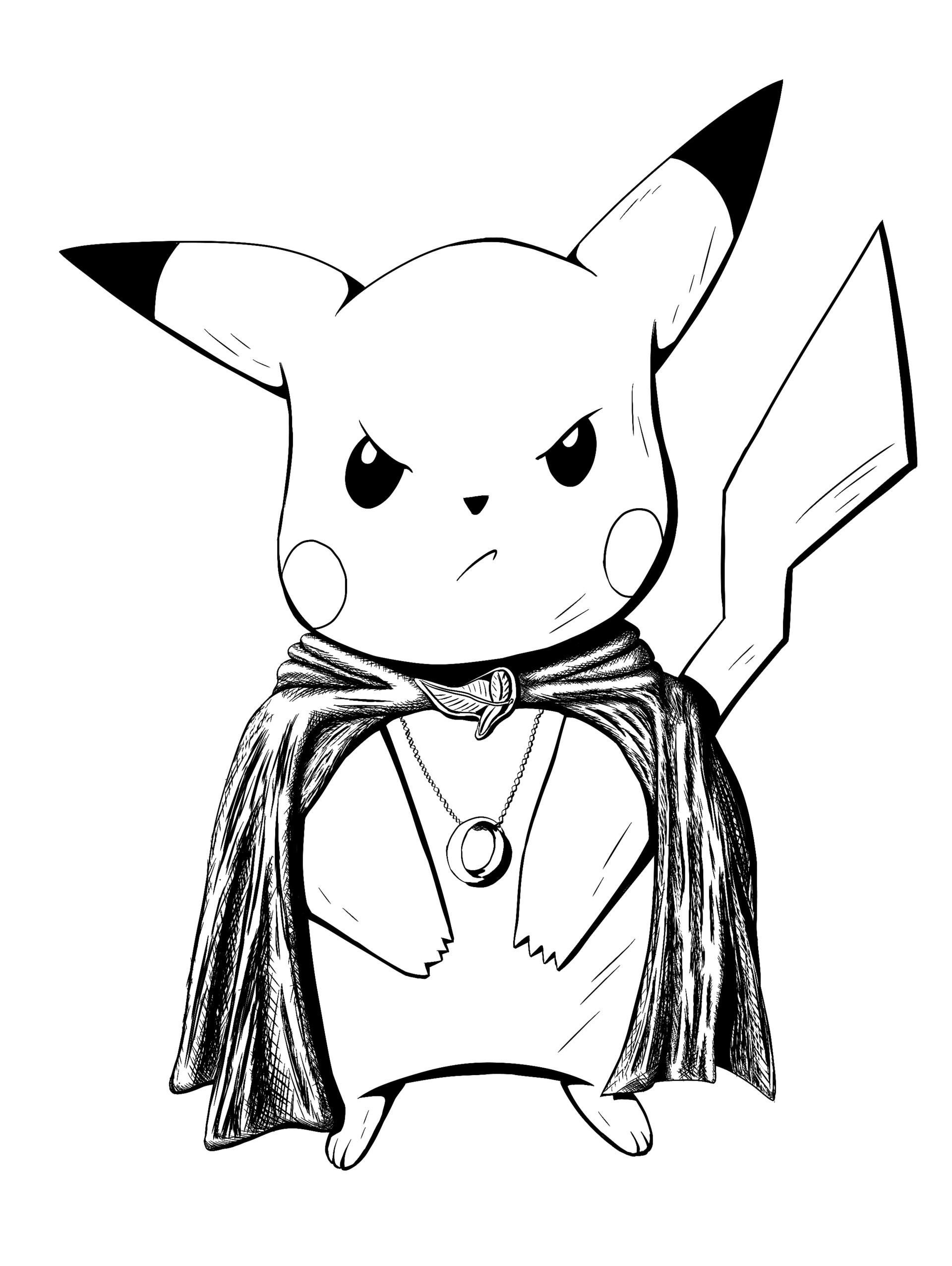 how to draw pikachu muffalo potato