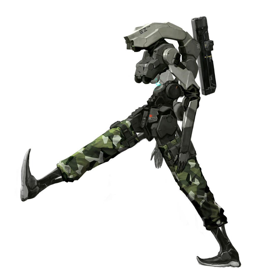 ArtStation - Robot Soldier