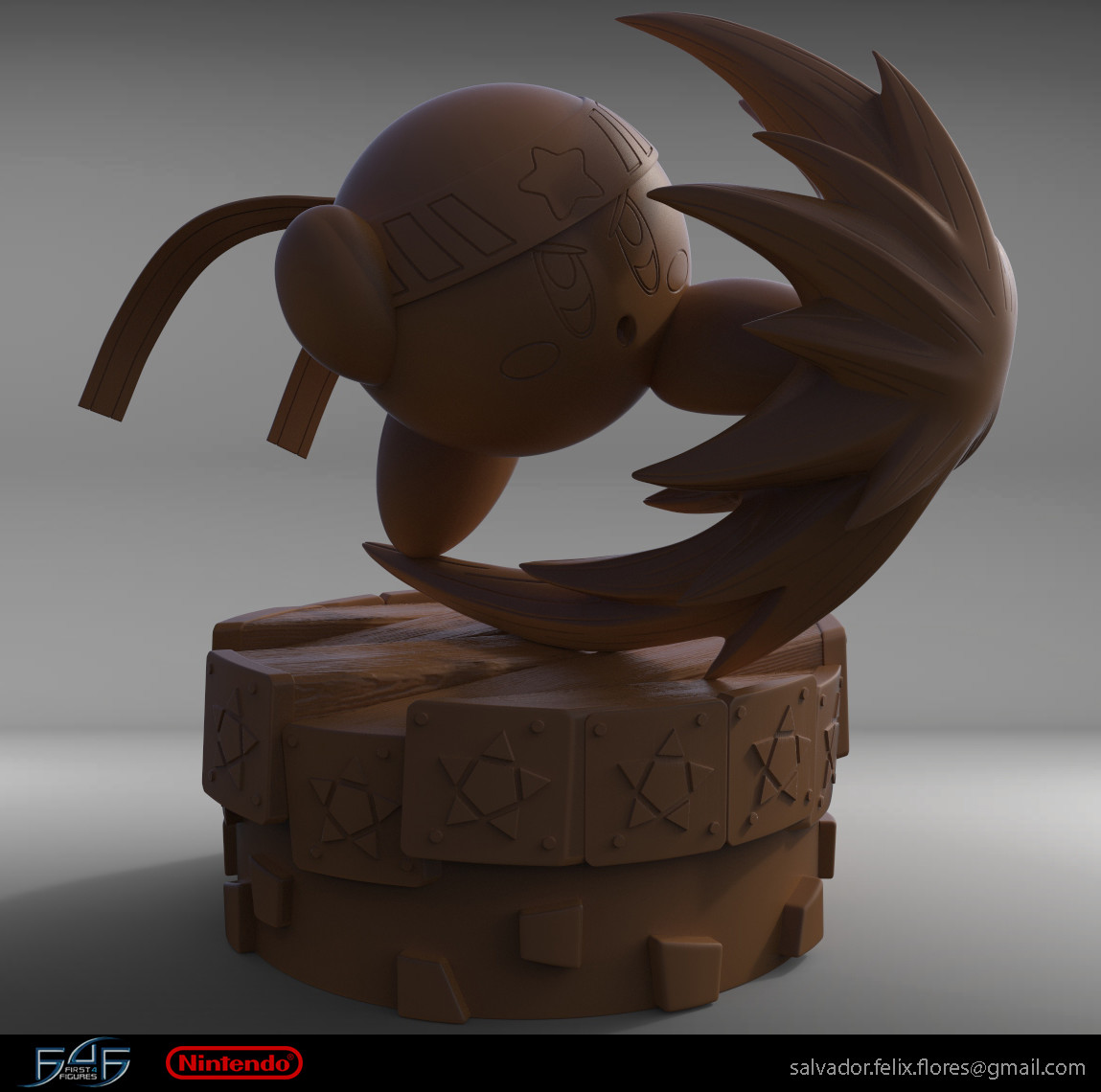 fighter kirby figure