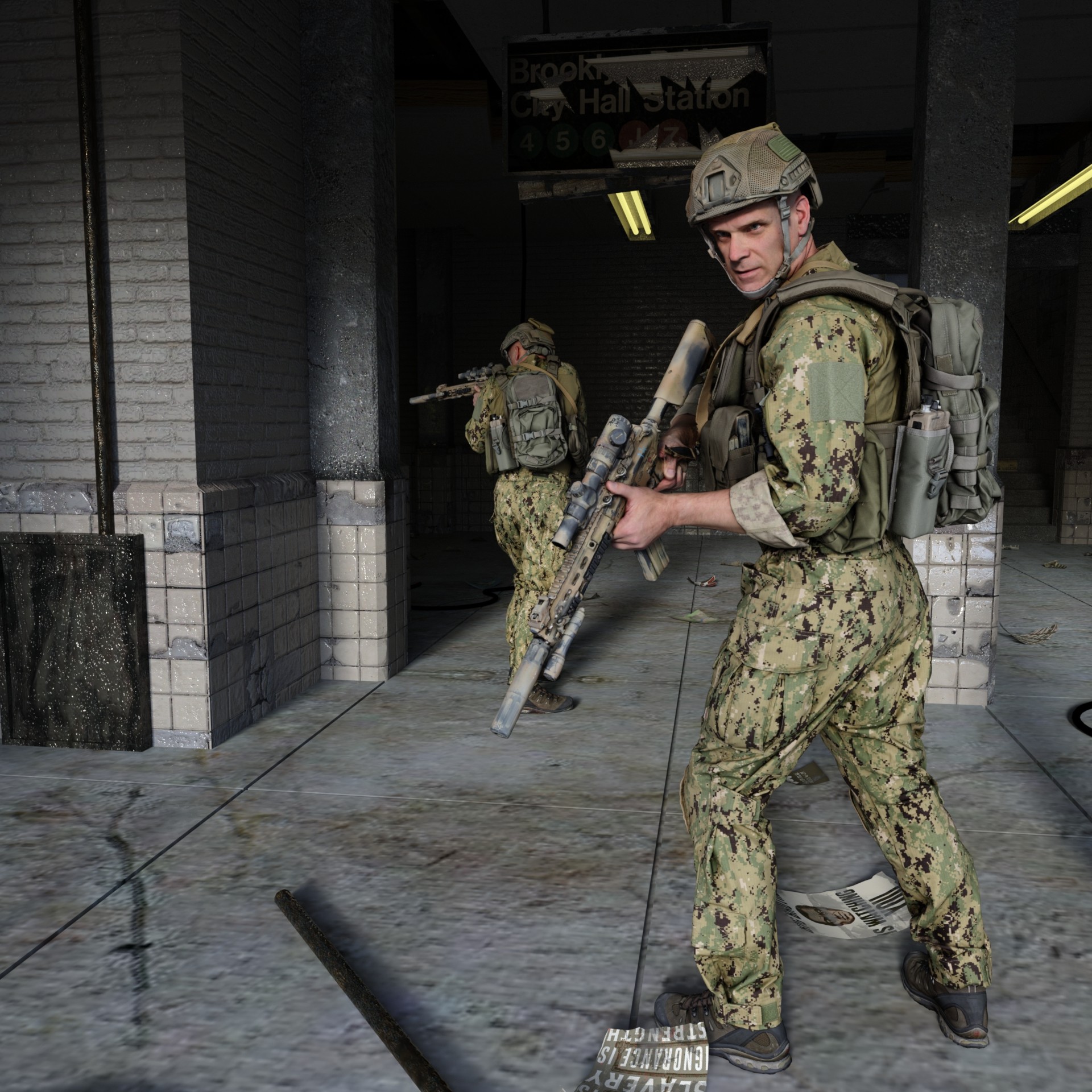 ArtStation - SubWay Engagment