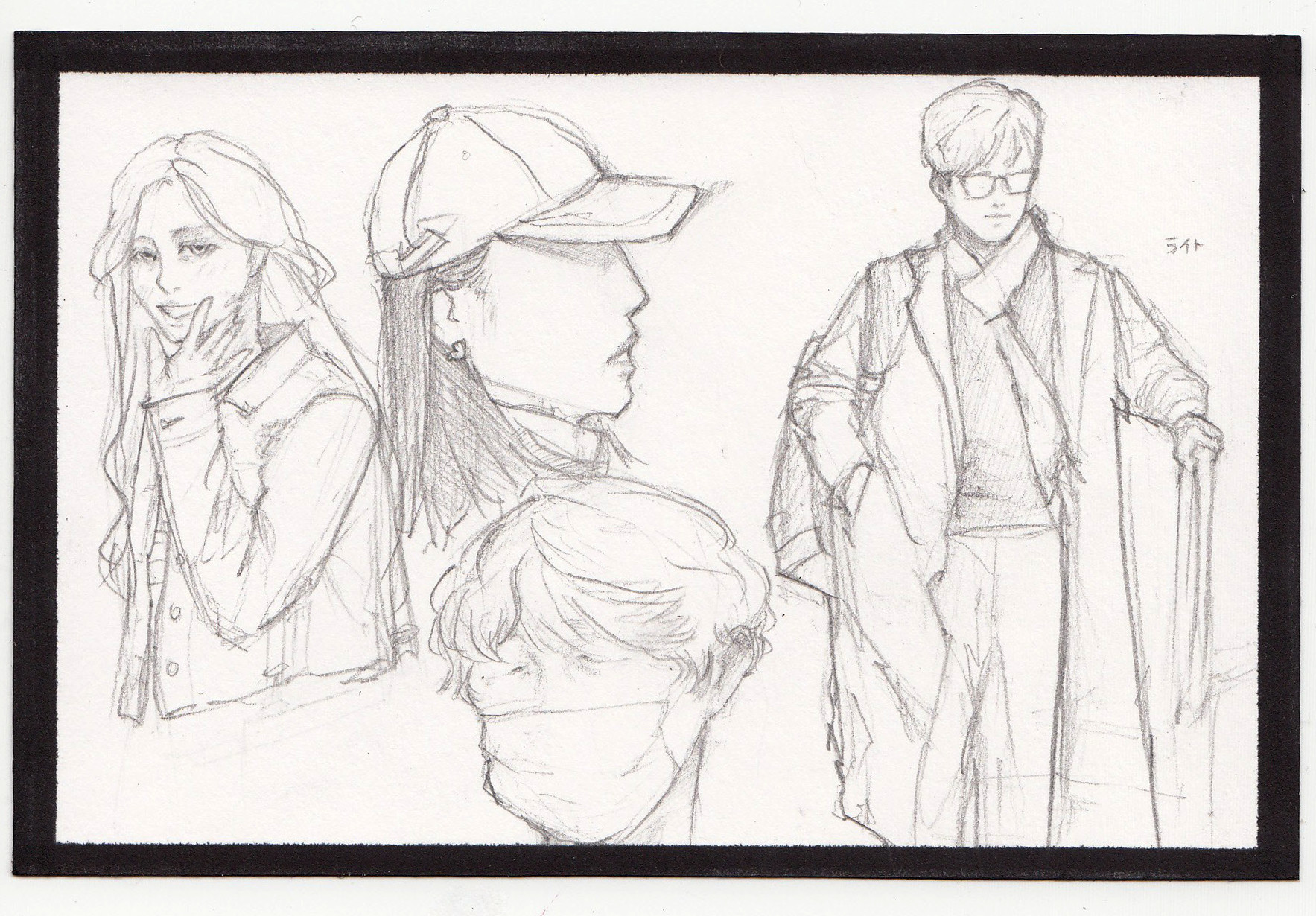 ArtStation - black frame (click)