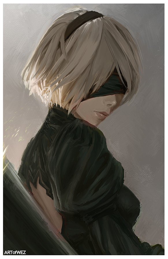 ArtStation - 2B Sketch