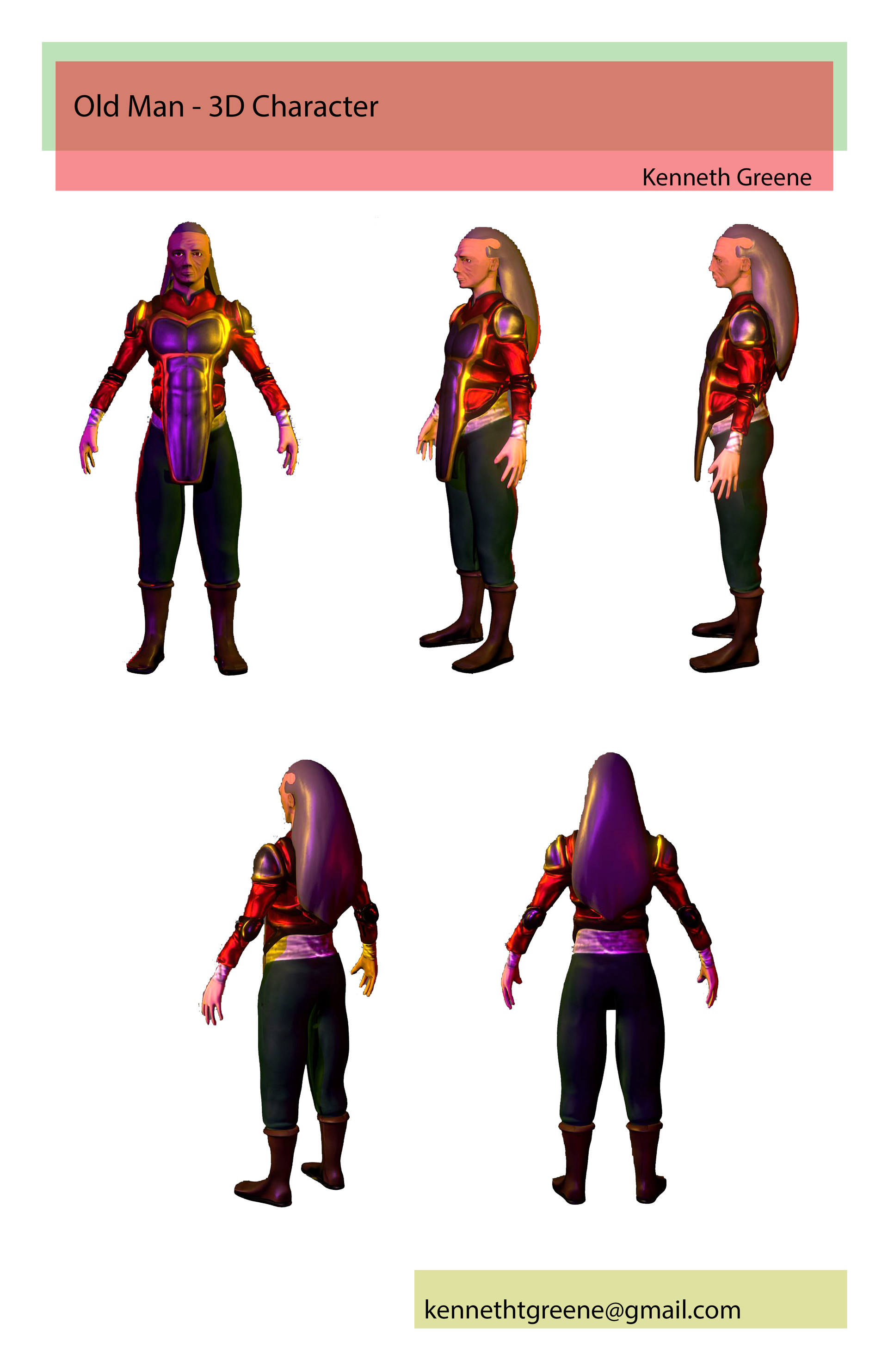 Kenneth Greene - Portfolio Pieces