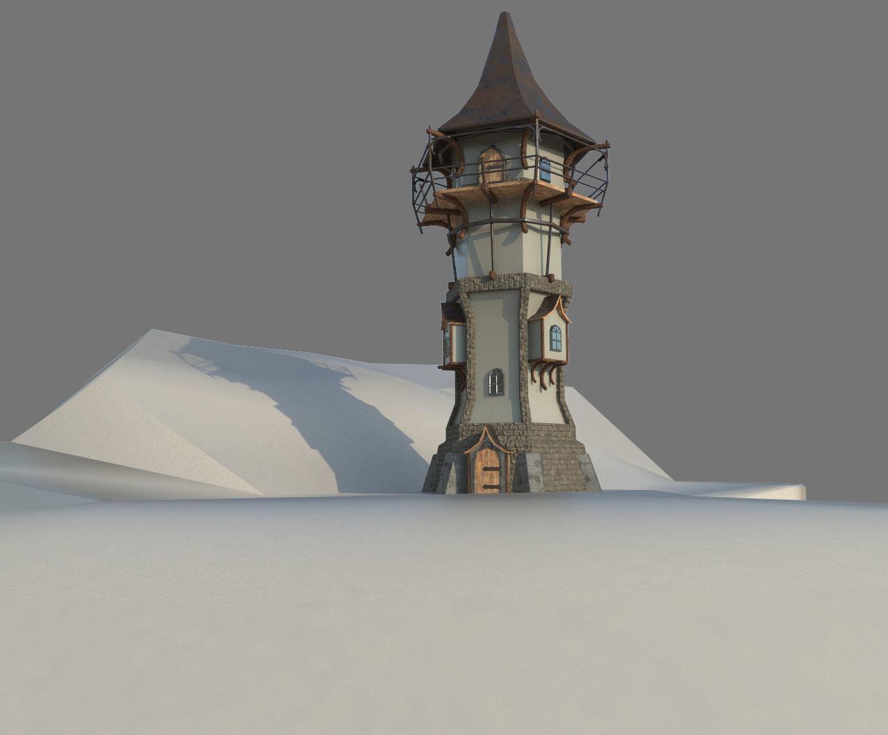 Joshua Camargo - Fantasy Tower Project