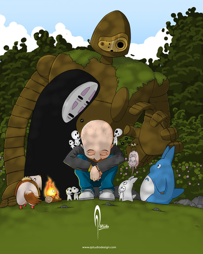 ArtStation - Pelonchis & Studio Gibli