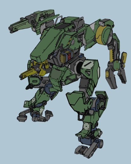 Eldar Safin - Concept - Robot