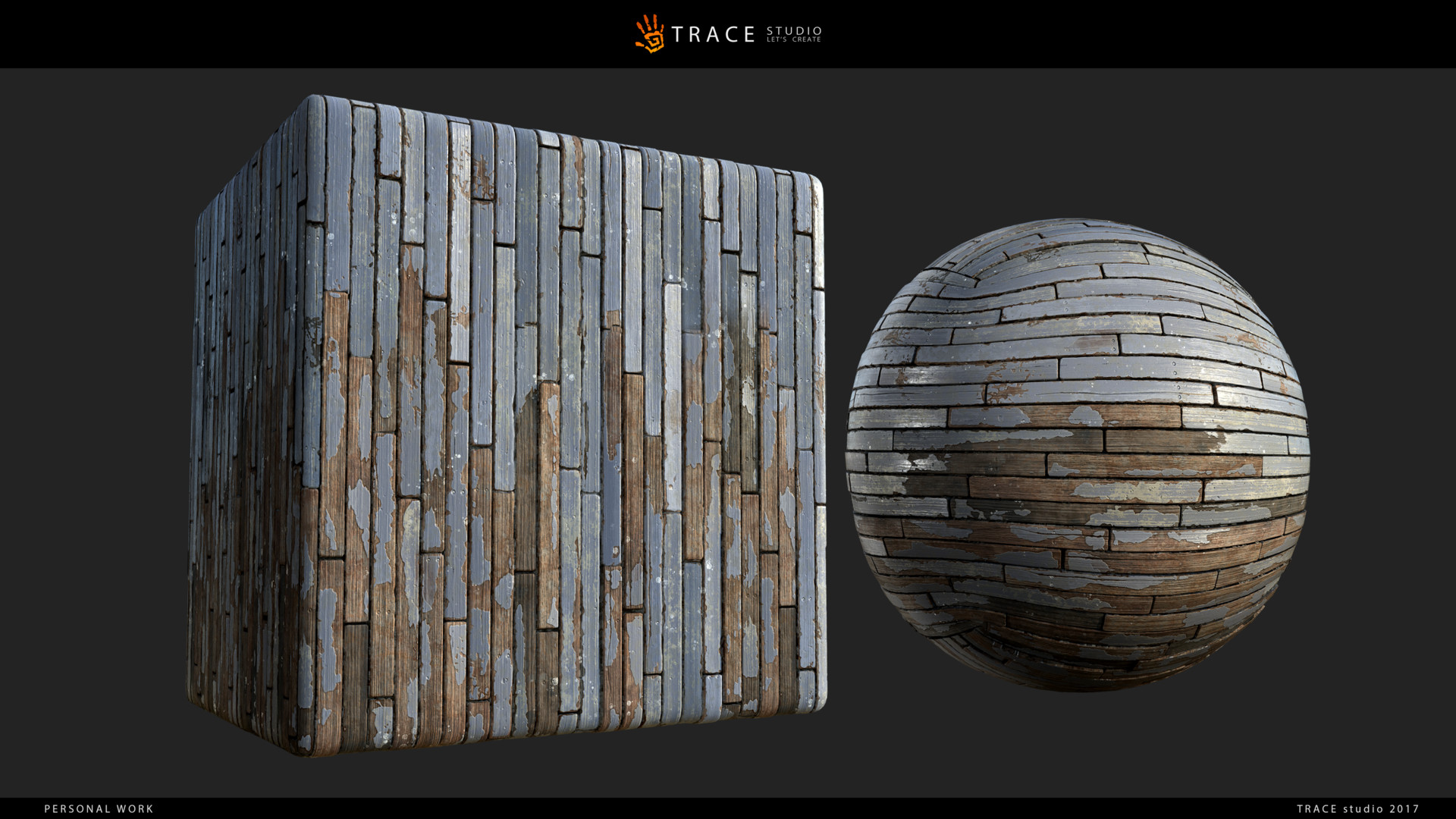 ArtStation - Fully Procedural Wooden Floor Tiling Material