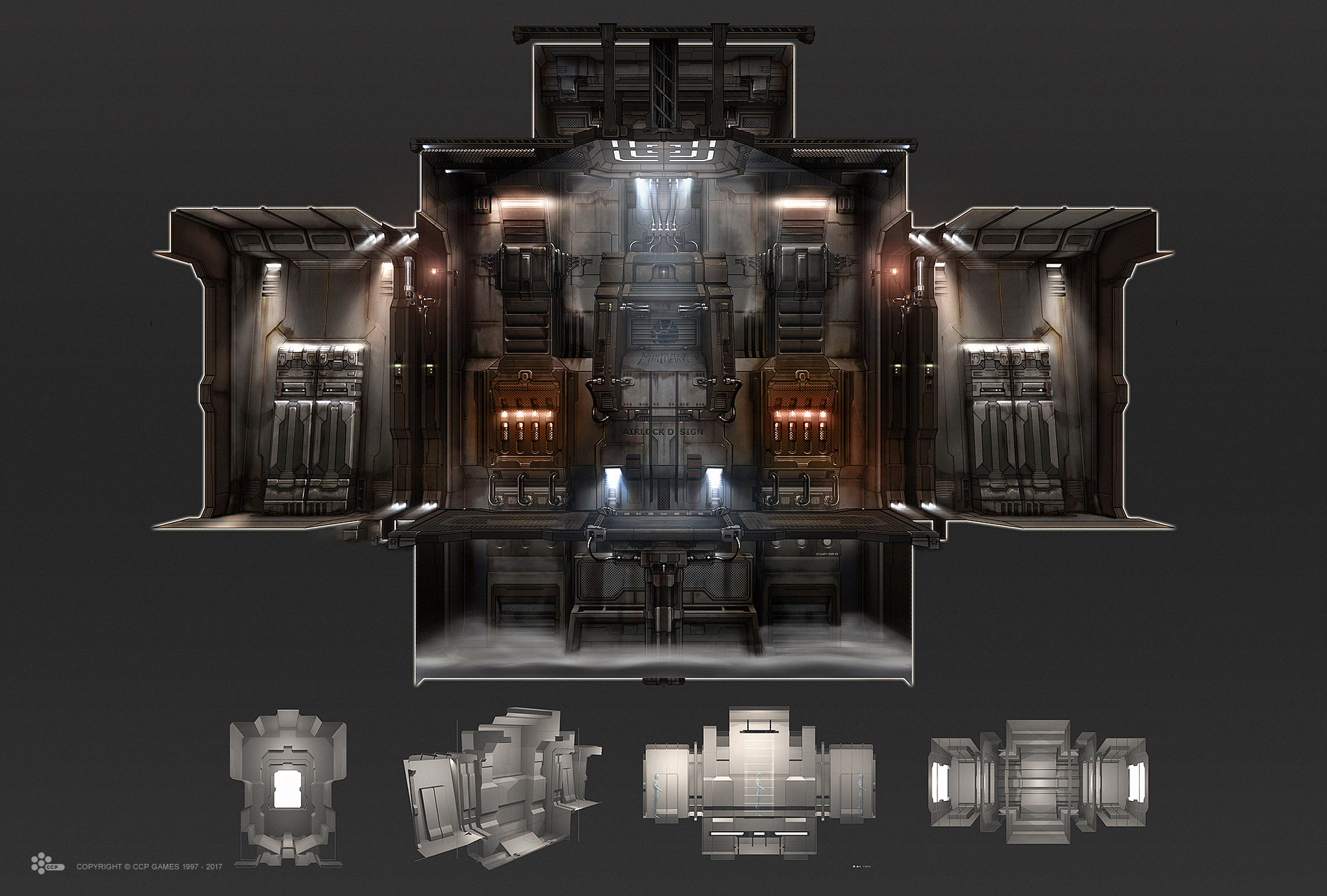 ArtStation - Minmatar Airlock