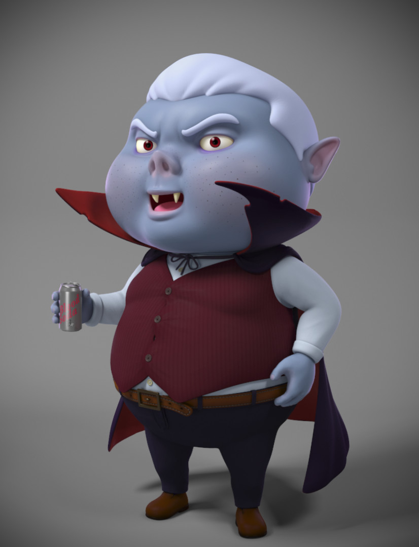 ArtStation - Vampire (3D Version)
