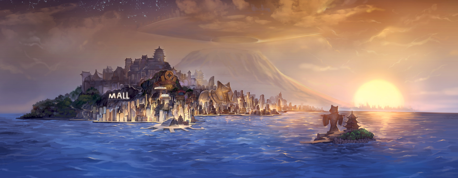 ArtStation - cat city