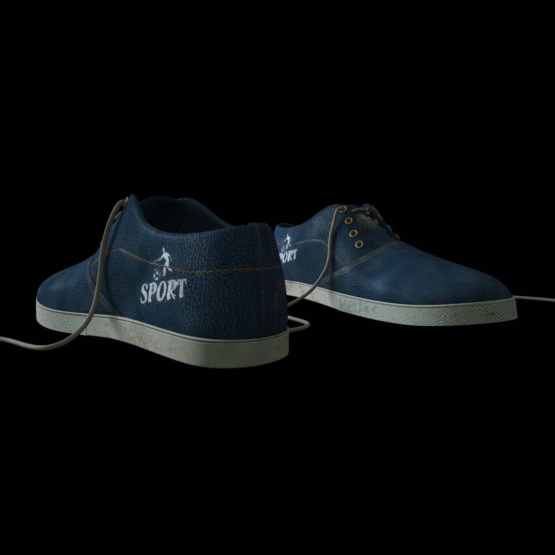 ArtStation - Shoe modeling and texturing.