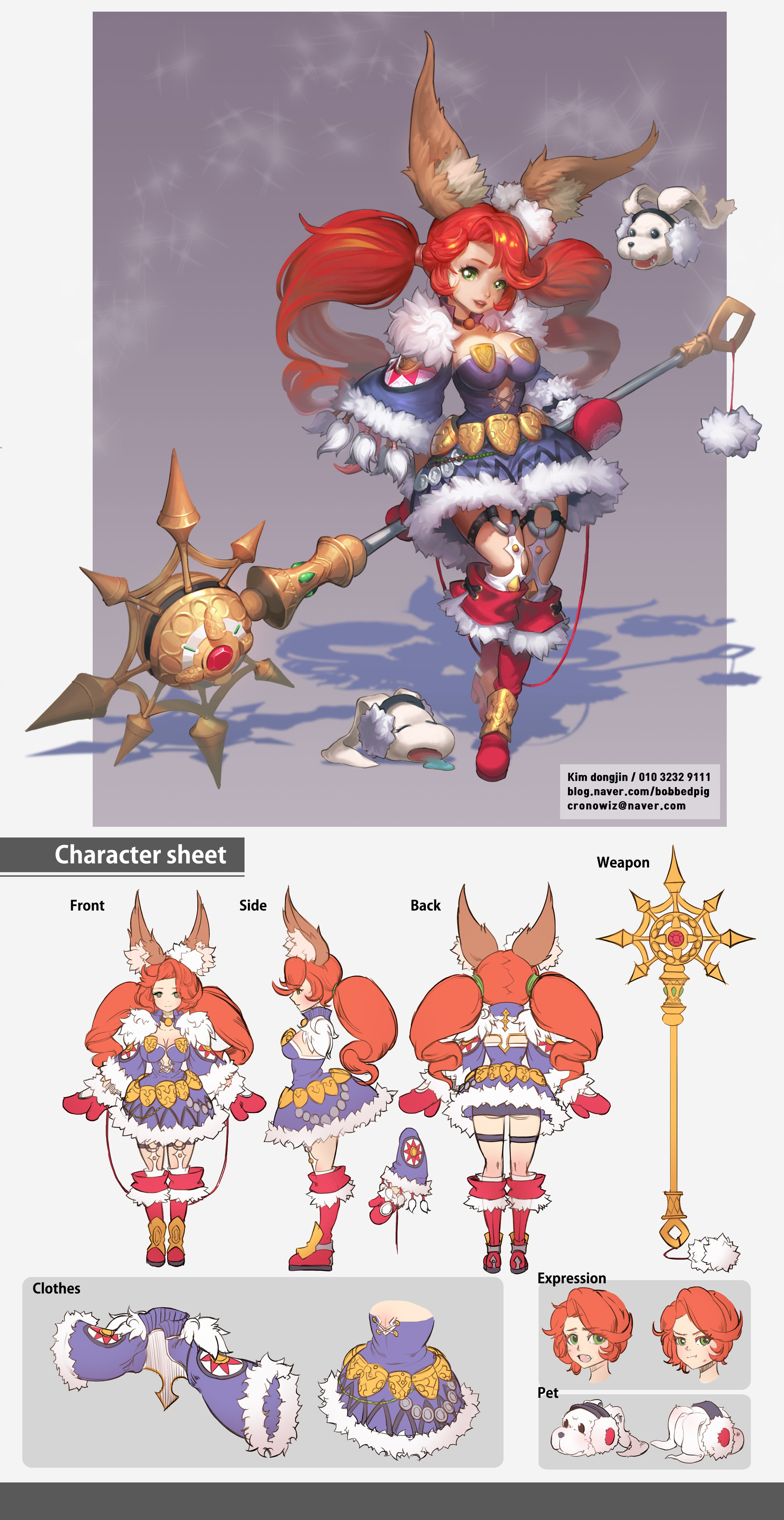 ArtStation - rabbit girl