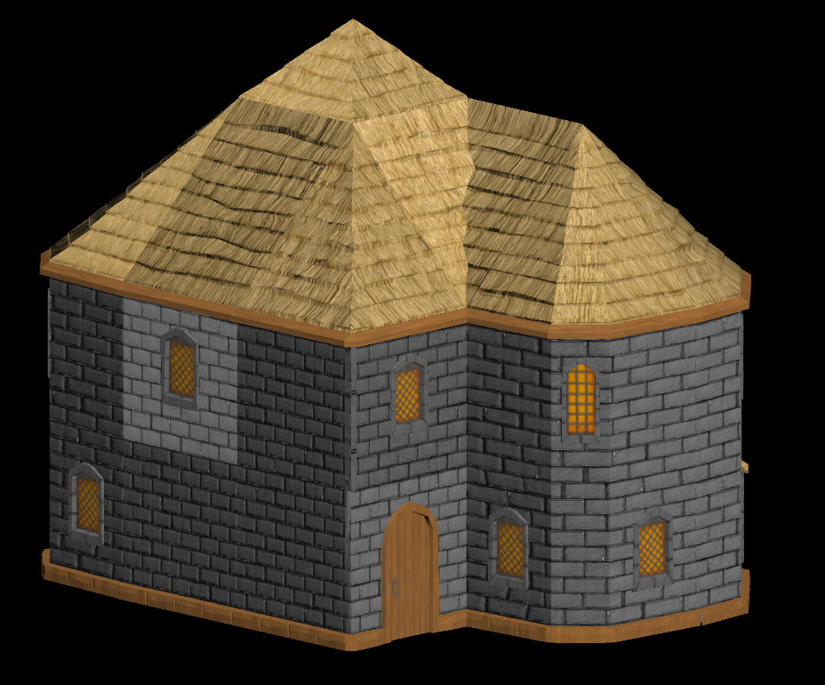 ArtStation - Modular building kit, Liam Greenwood