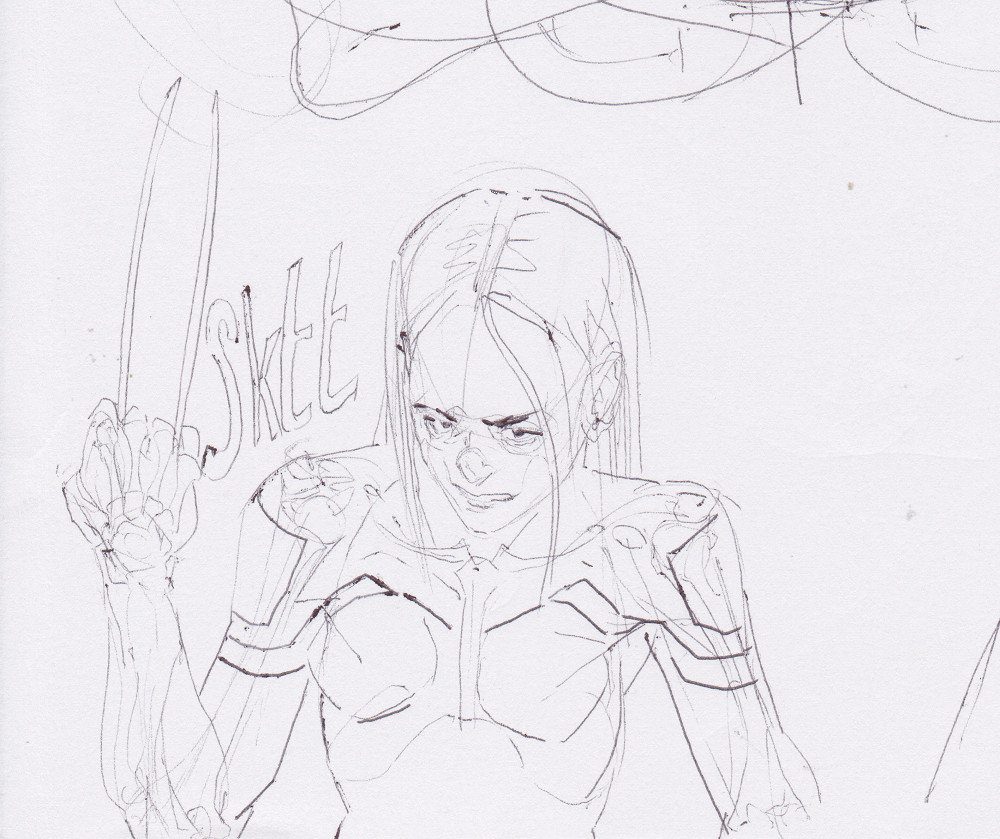 ArtStation - Drawing of X-23