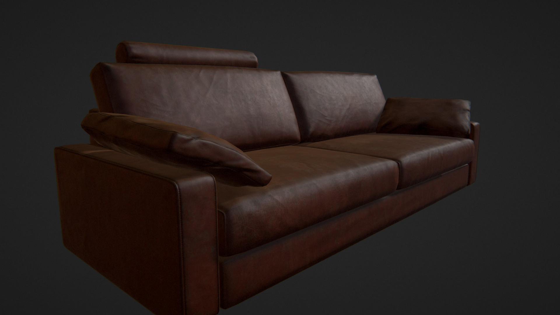 Duro Markovic - Sofa Low poly model