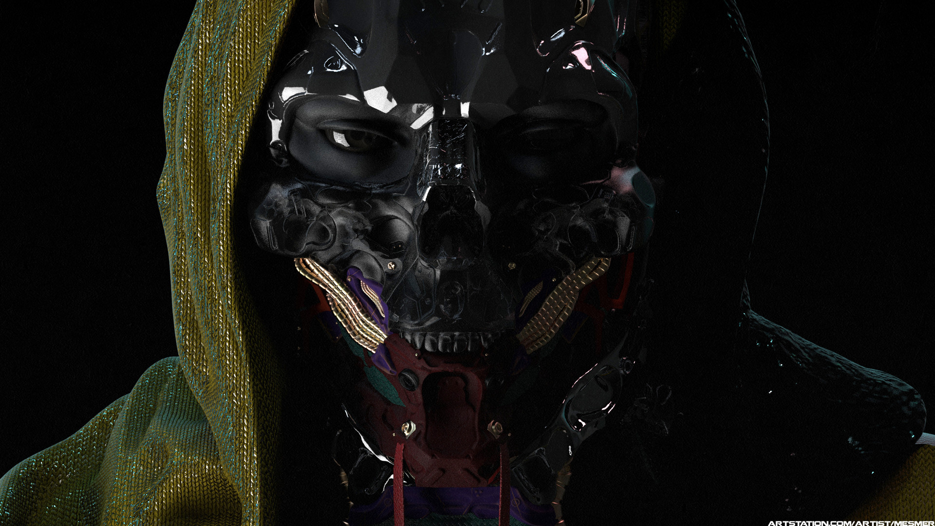 ArtStation - skeleton lady