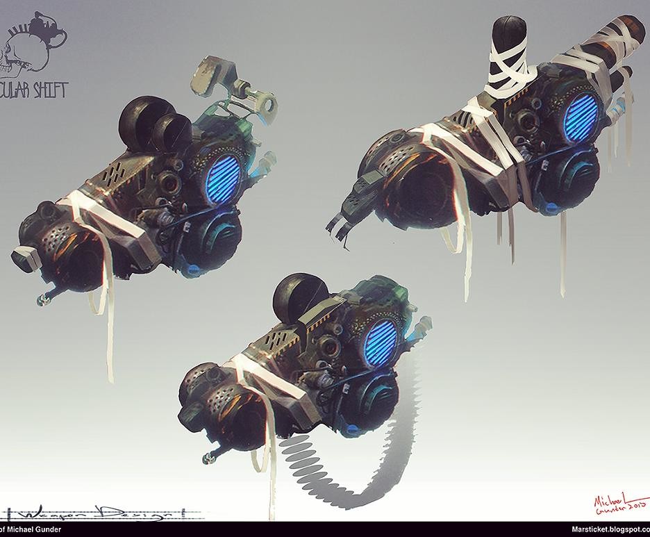 ArtStation - Post Apocalyptic gun #2