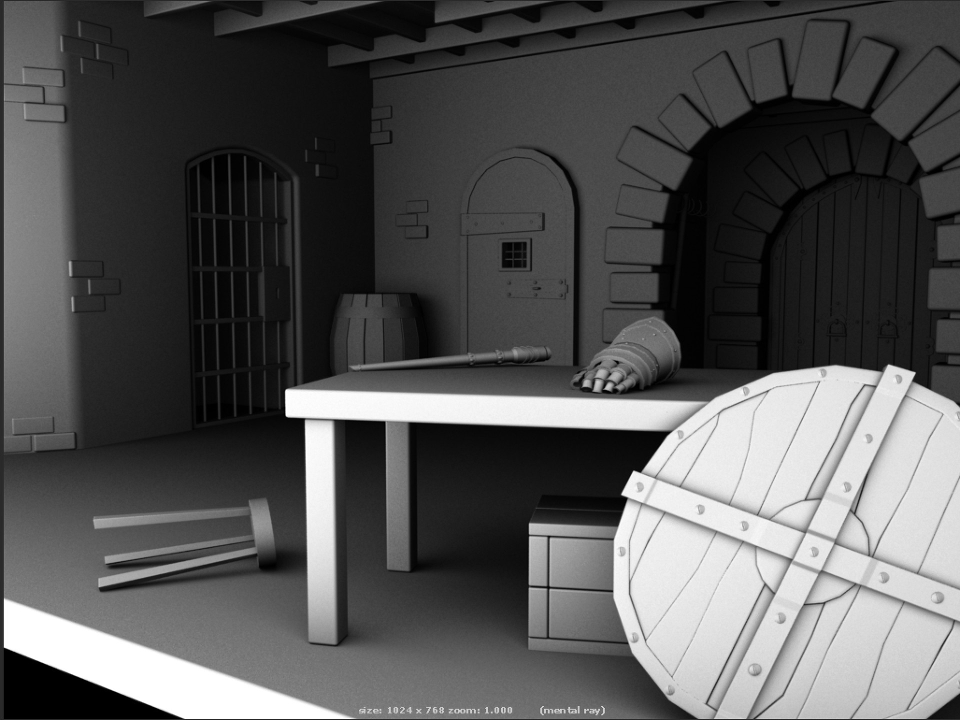 ArtStation - Dungeon Scene