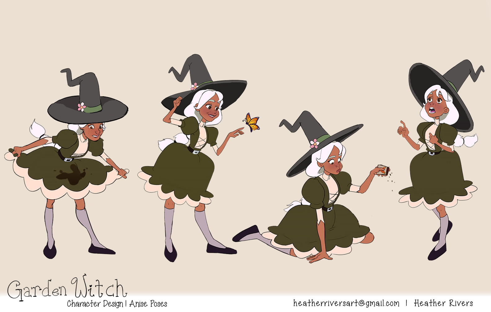 witch broom drawing reference