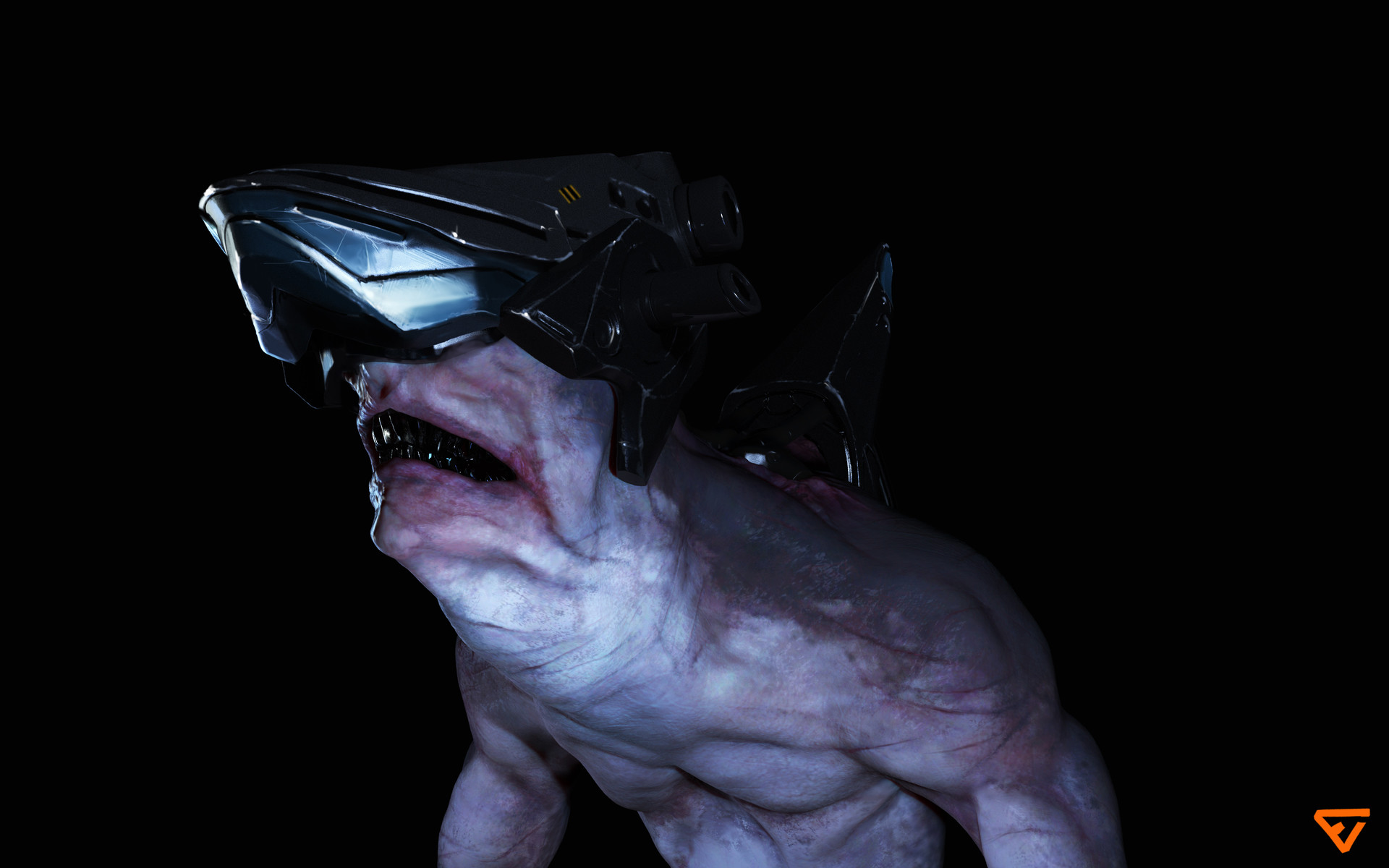 anthropomorphic shark