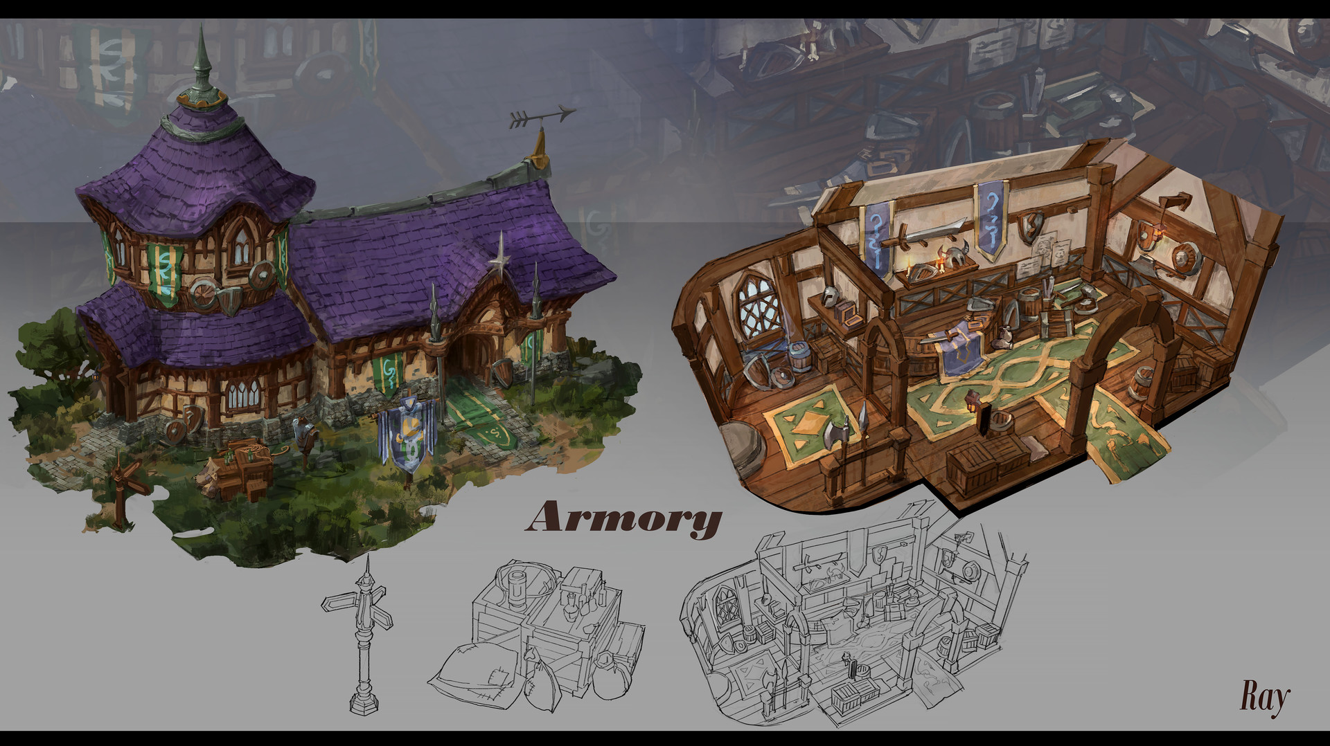 ArtStation - The armory