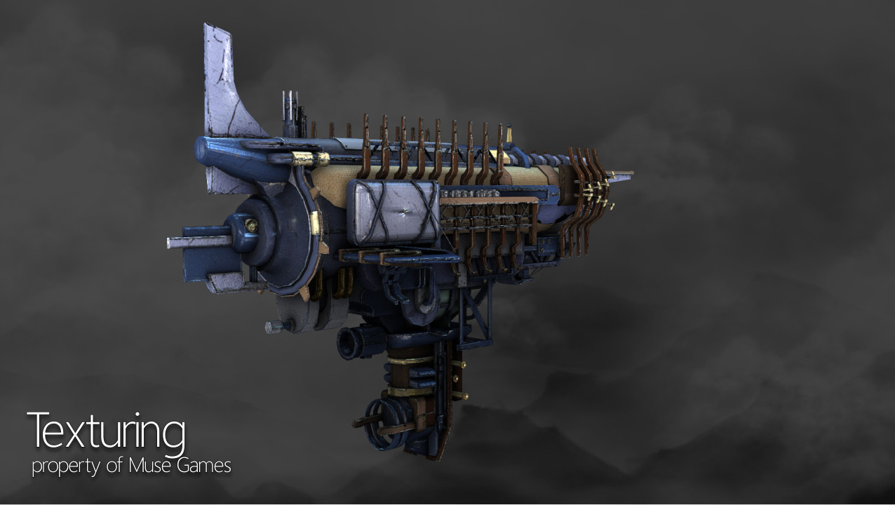ArtStation - Guns of Icarus texture test