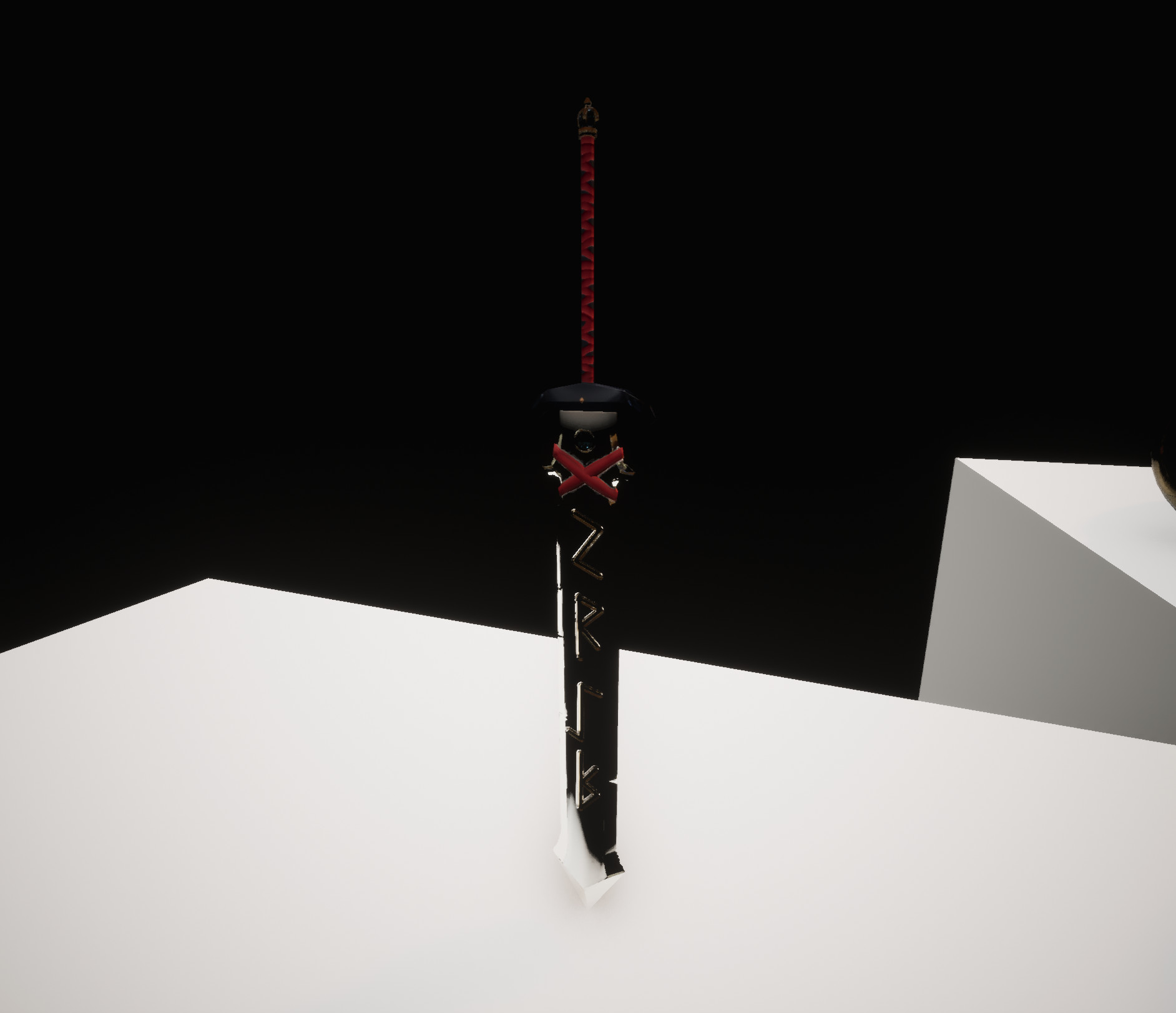 ArtStation - My Fancy Sword Final Project for Art Creation for Games.